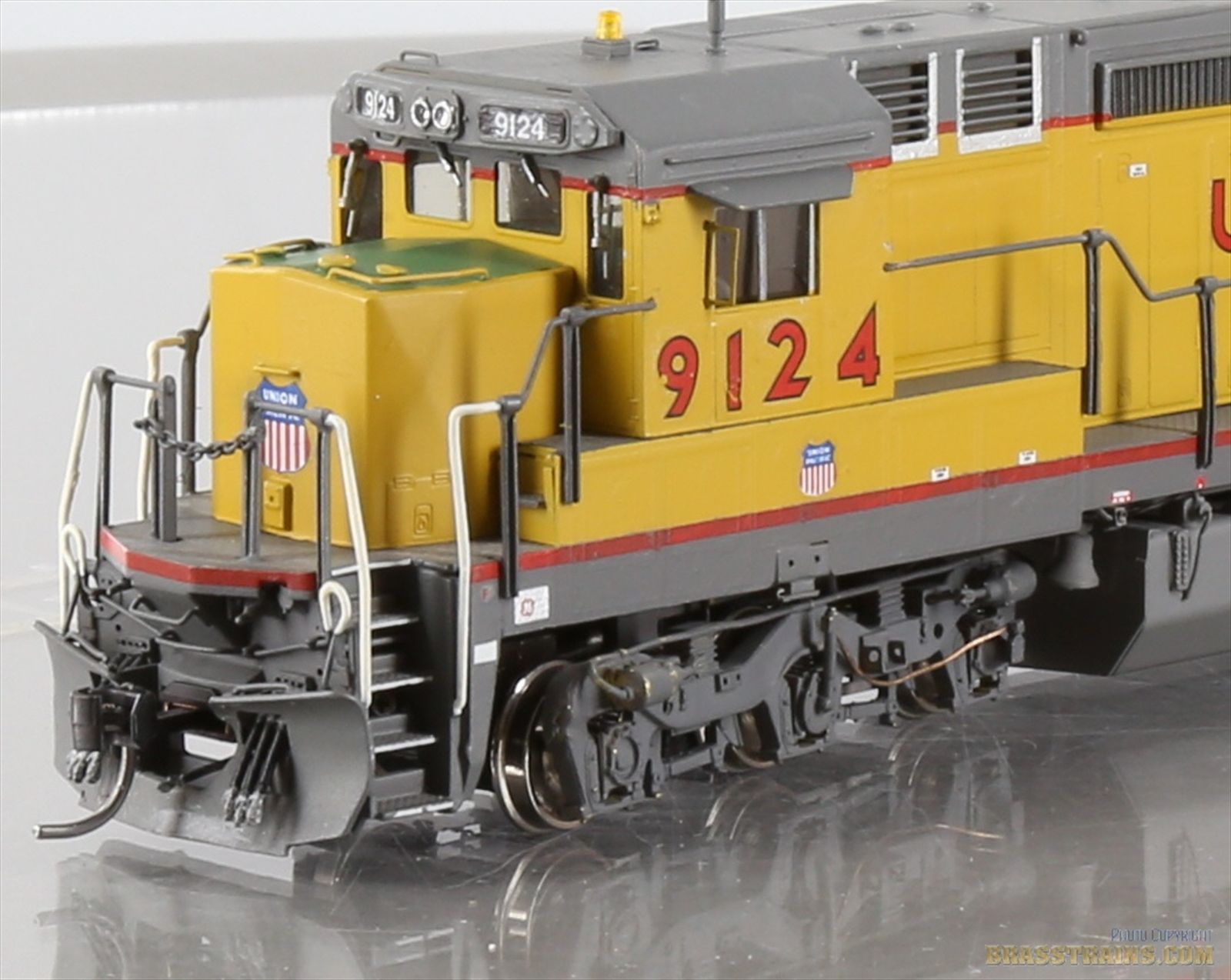 HO Scale Brass - OMI 5135 Overland UP Union Pacific Dash 8-40C Diesel ...