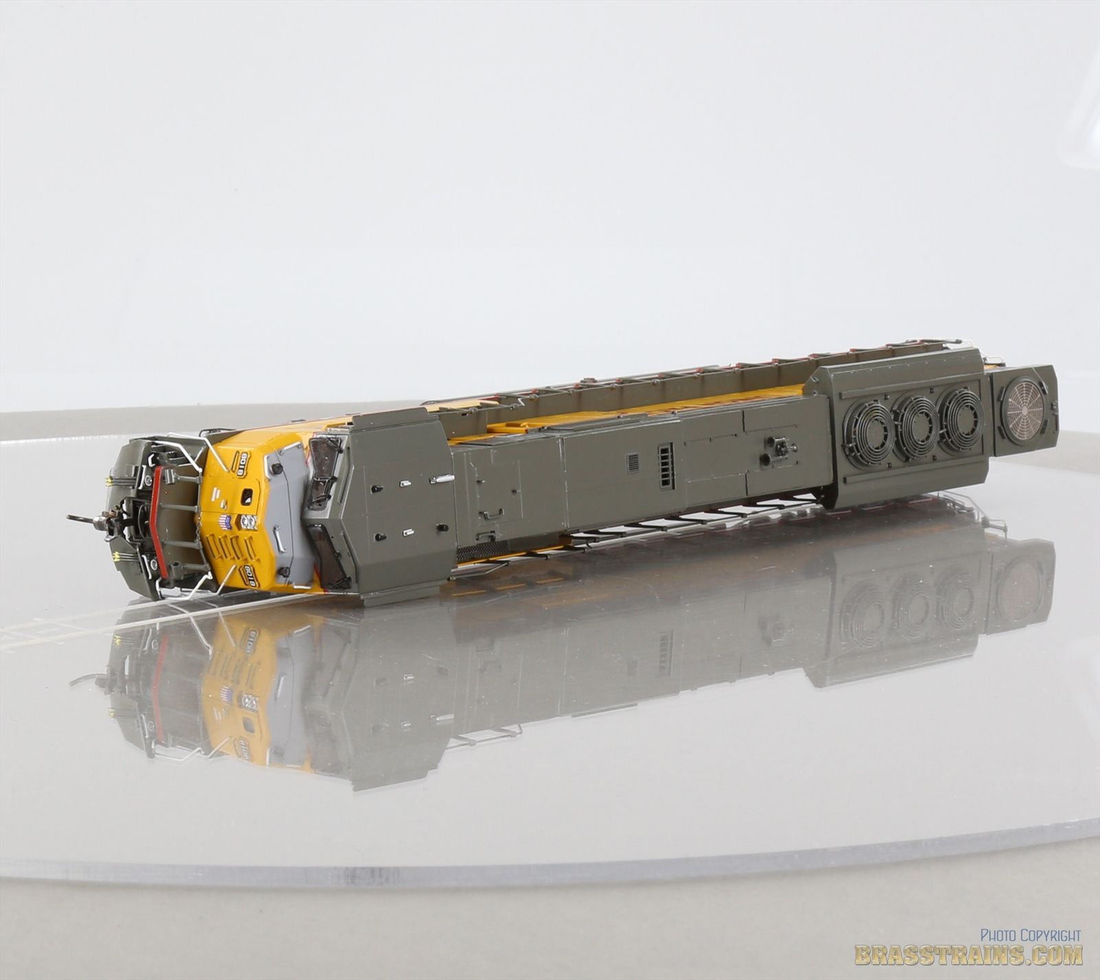 HO Brass Model Train - OMI 6604.1 UP Union Pacific SD90MAC Diesel #8018 ...