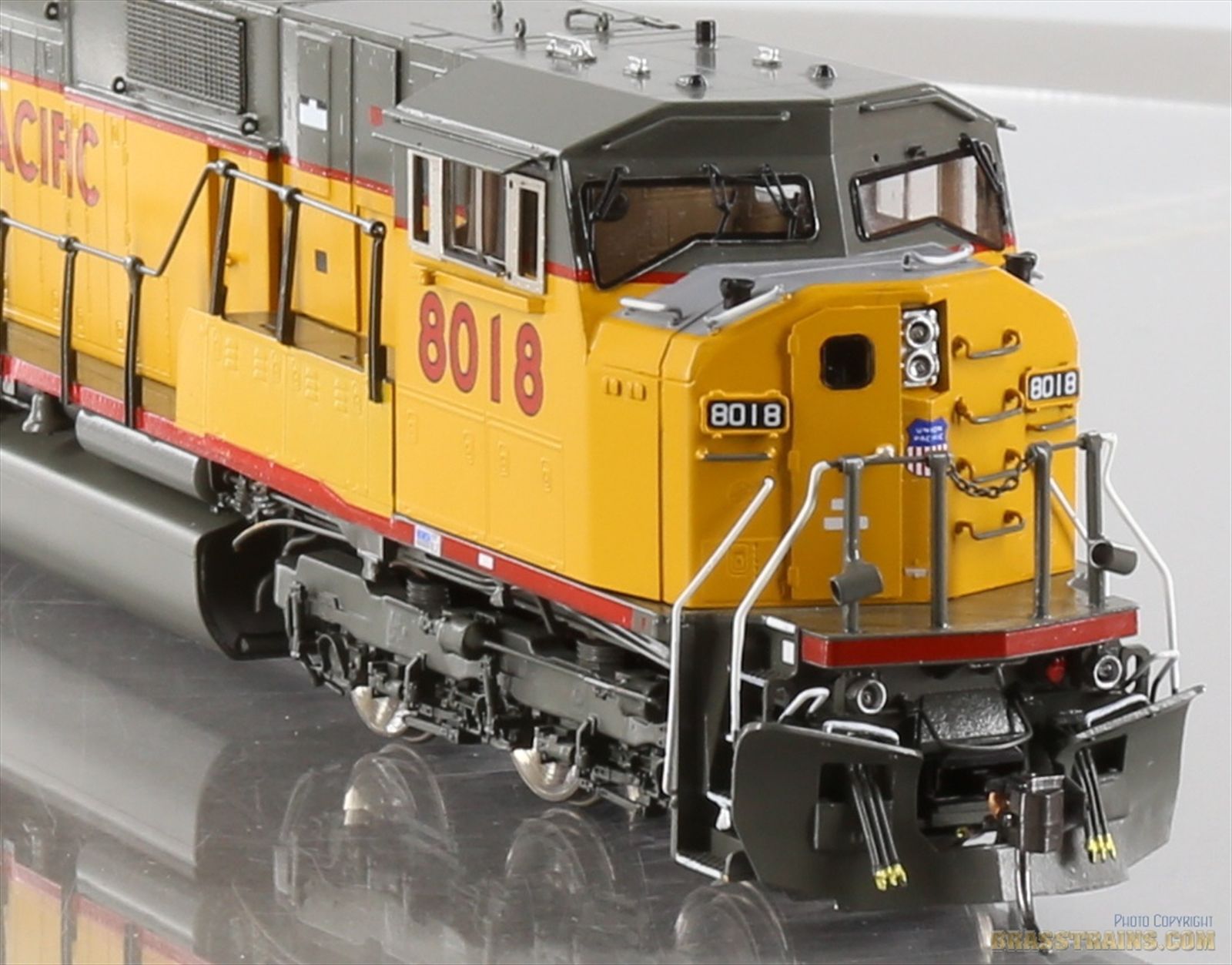 HO Brass Model Train - OMI 6604.1 UP Union Pacific SD90MAC Diesel #8018 ...