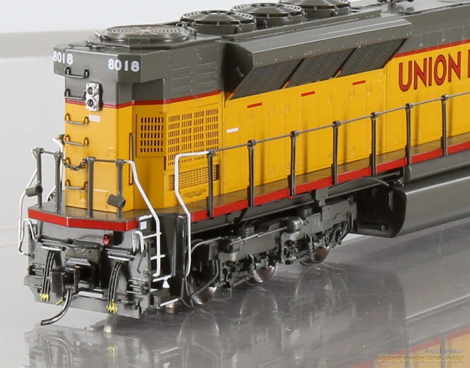 HO Brass Model Train - OMI 6604.1 UP Union Pacific SD90MAC Diesel #8018 ...