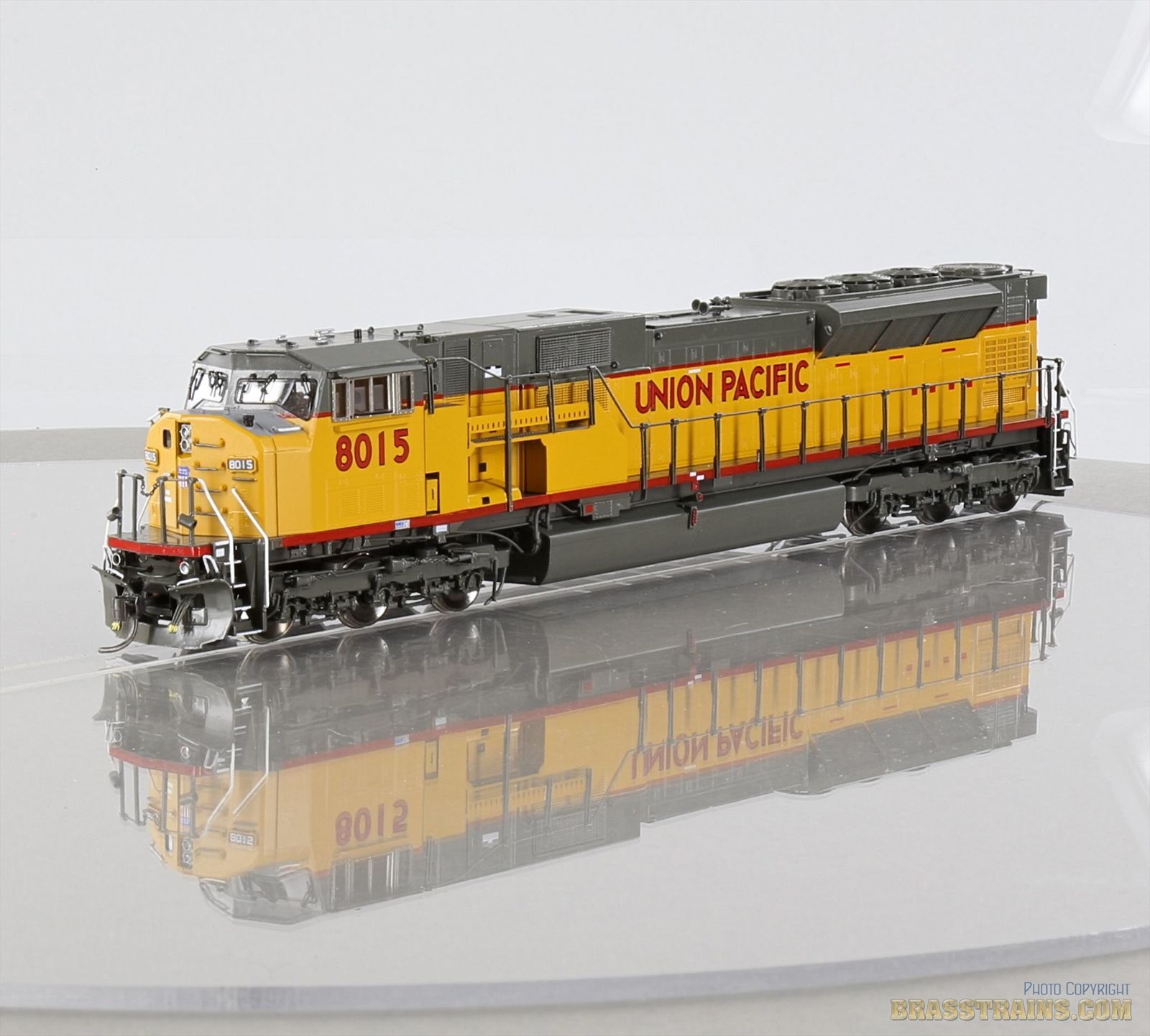 HO Brass Model Train - OMI 6604.1 UP Union Pacific SD90MAC Diesel #8015 ...