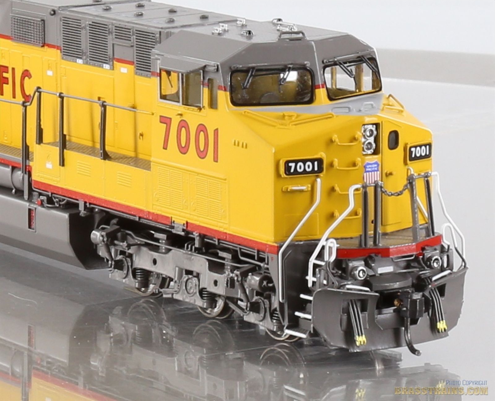 HO Brass OMI 6549.1 Overland UP Union Pacific C60AC Diesel #7001 w/ DCC ...