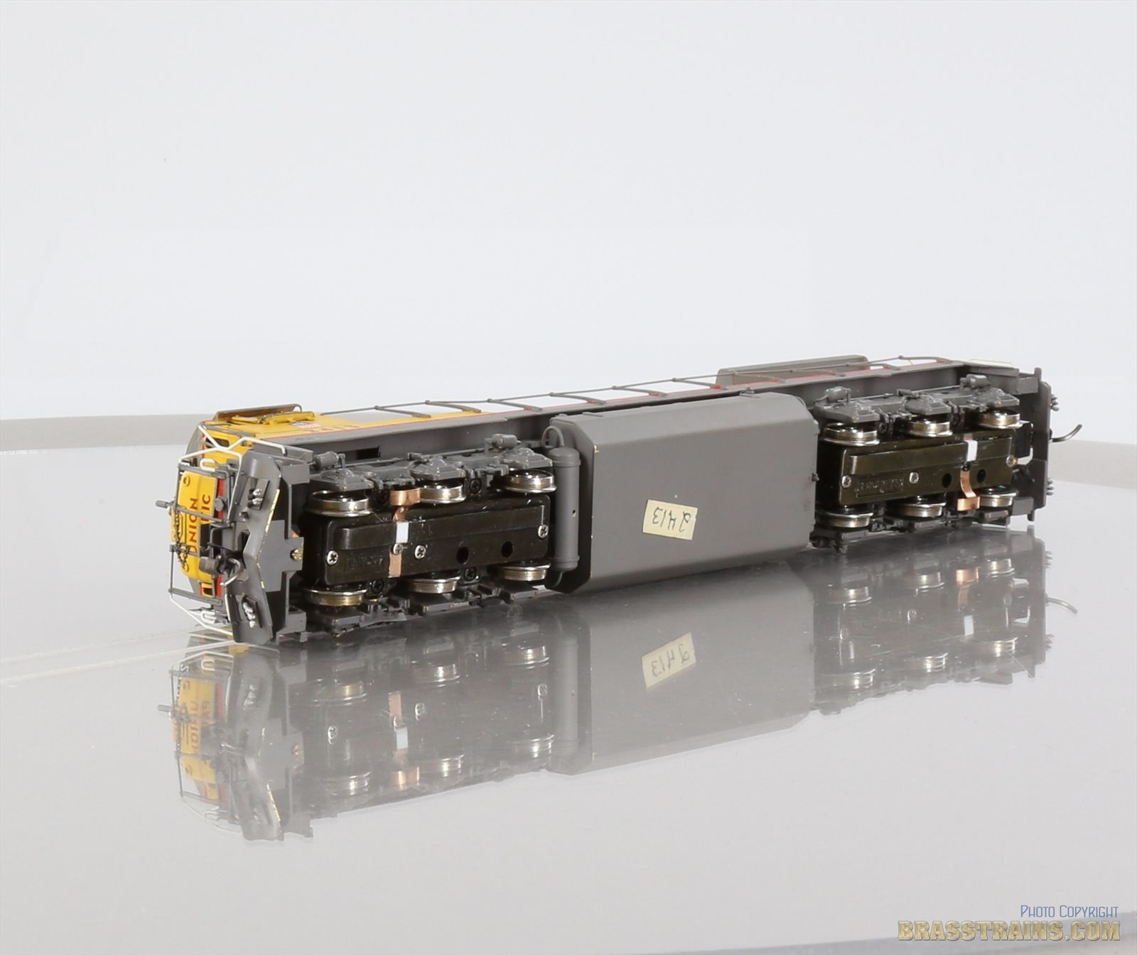 HO Scale Brass - OMI 1806 UP Union Pacific GE C30-7 Diesel #2413 - Custom - w/Sound + DCC