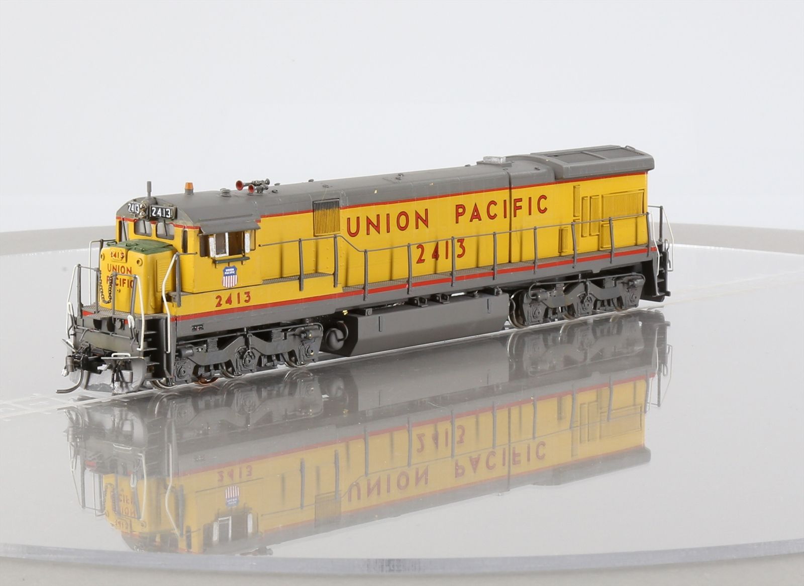 HO Scale Brass - OMI 1806 UP Union Pacific GE C30-7 Diesel #2413 - Custom - w/Sound + DCC