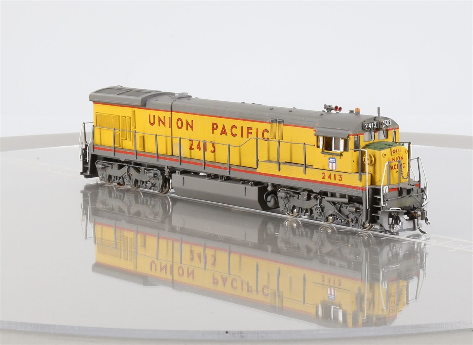 HO Scale Brass - OMI 1806 UP Union Pacific GE C30-7 Diesel #2413 - Custom - w/Sound + DCC