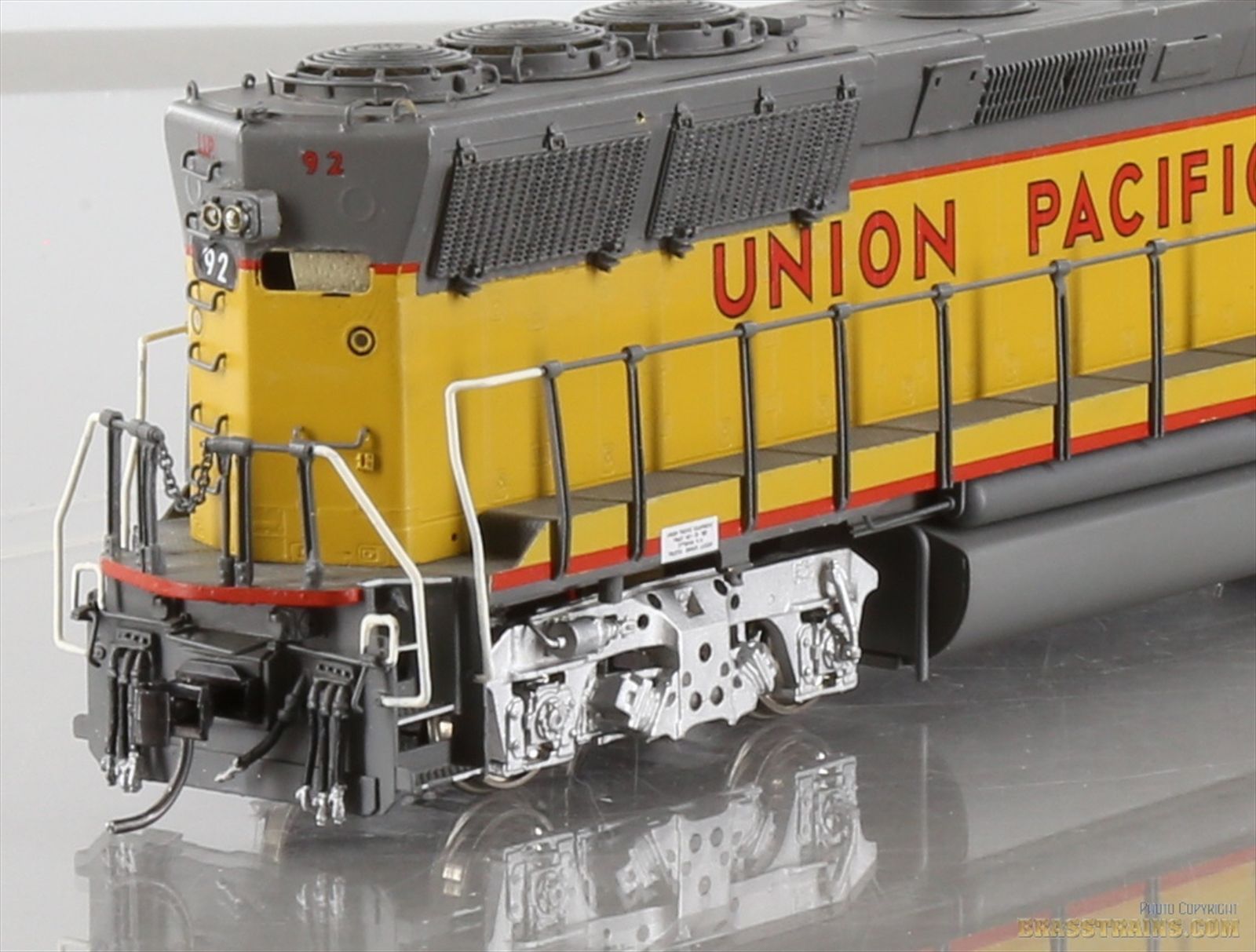 HO Scale Brass - Overland OMI 5124 UP Union Pacific GP40X Diesel - #92 ...