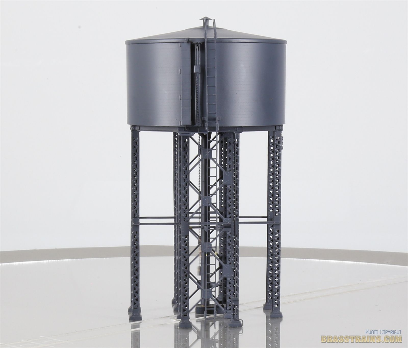 HO Scale Brass Model Structure - OMI Overland 42,500 Gallon Oil Storage ...
