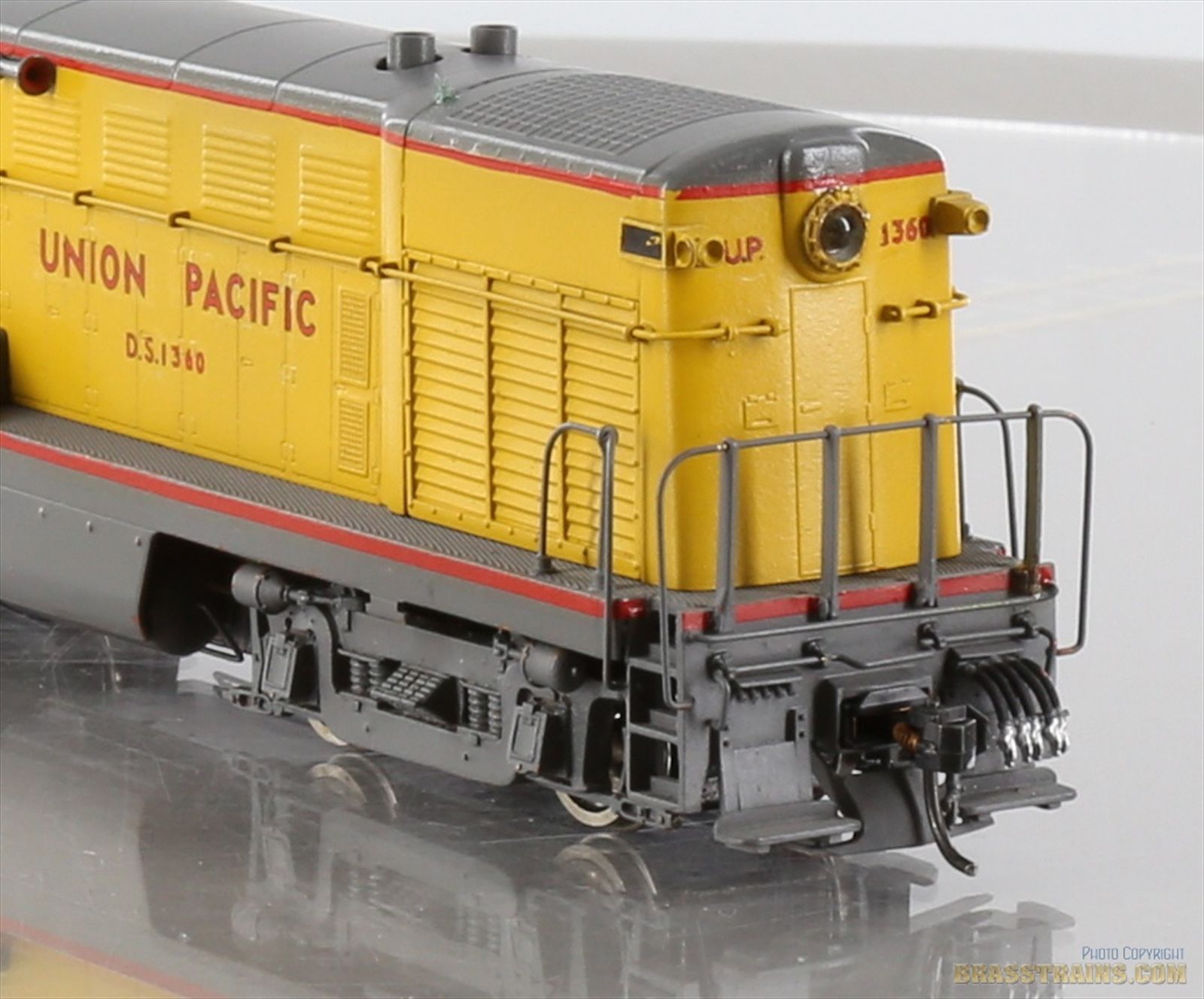 HO Scale Brass Model Train - ALCO D-158 UP Union Pacific FM H-20-44 Switcher Diesel #D.S.1360 ...