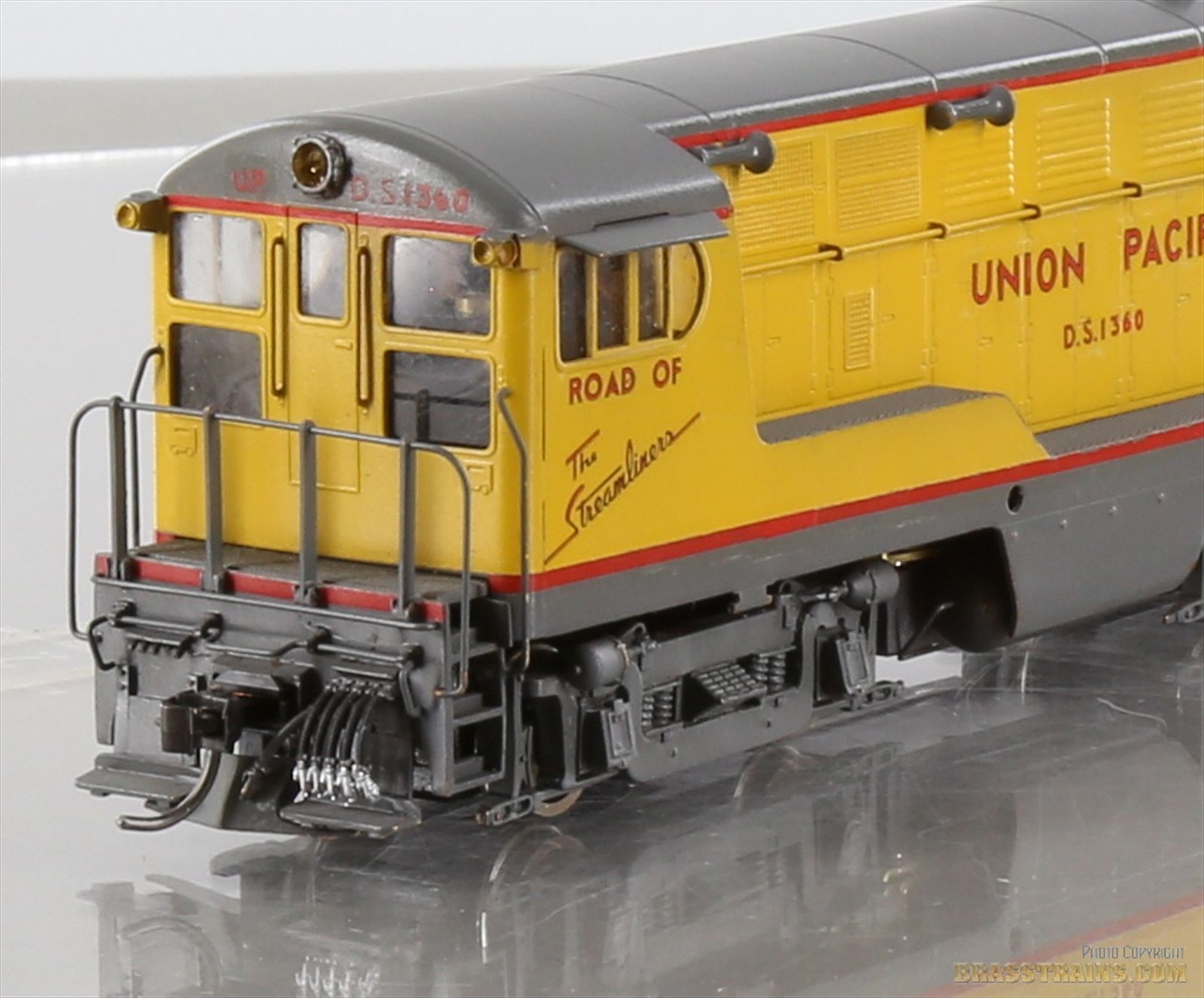 HO Scale Brass Model Train - ALCO D-158 UP Union Pacific FM H-20-44 Switcher Diesel #D.S.1360 ...