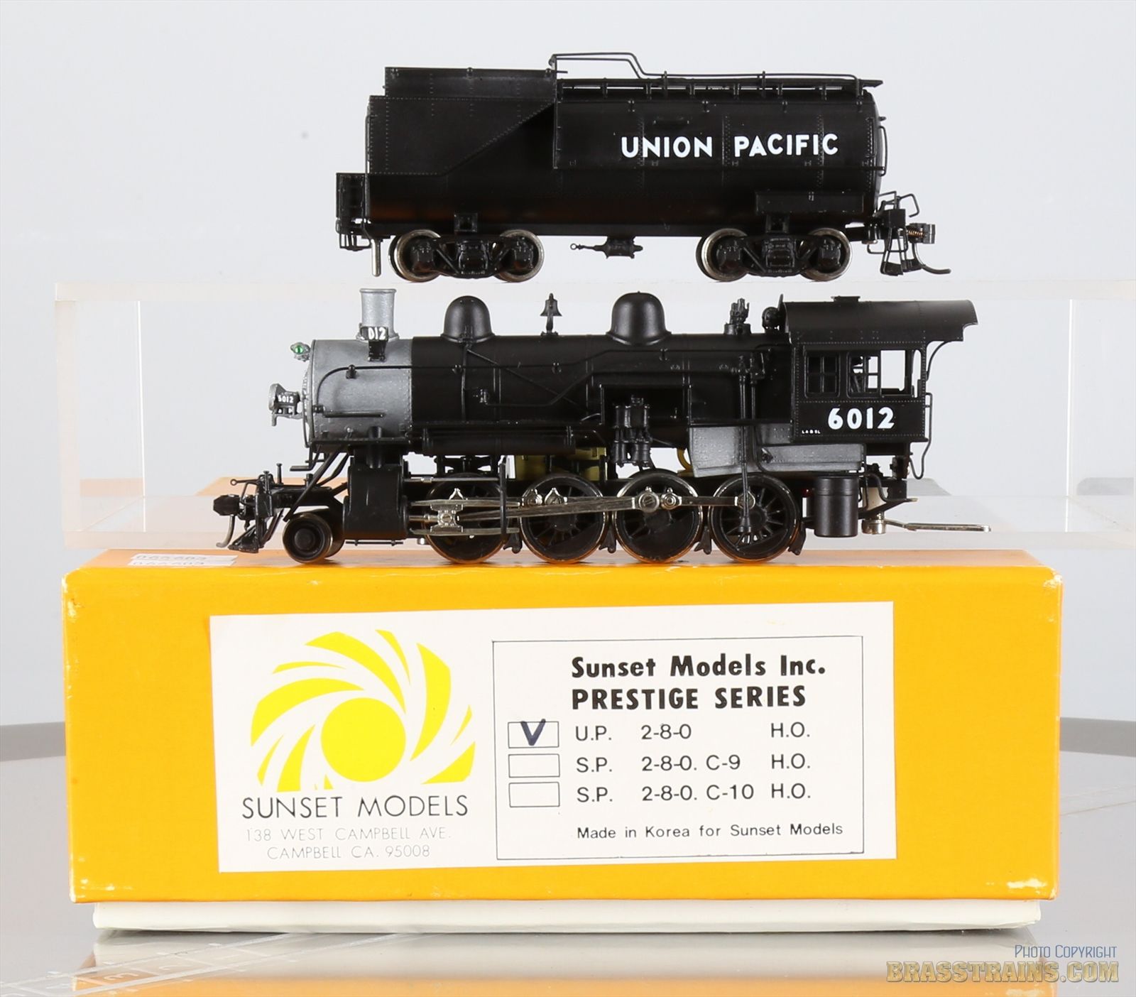 HO Brass Model Train - Sunset Models Prestige Series UP Union Pacific 2 ...