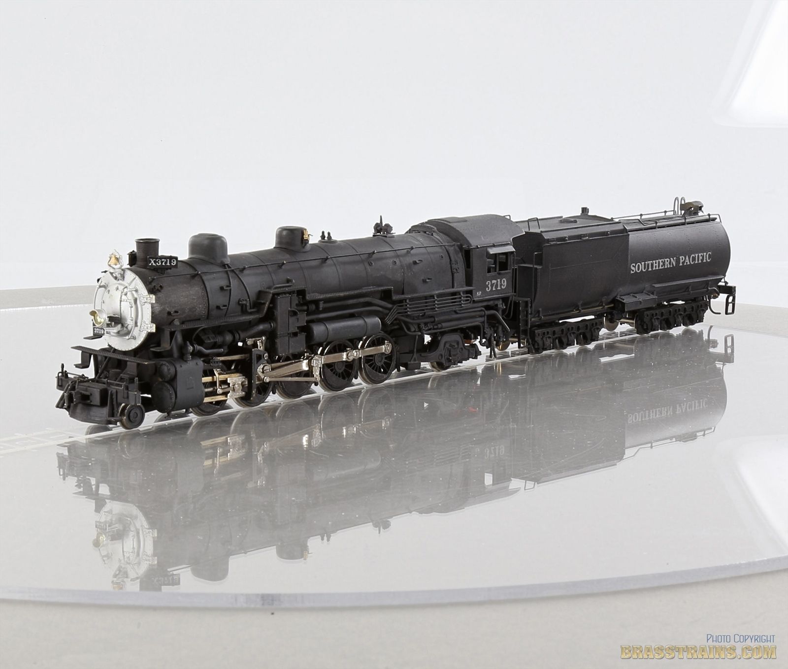 HO Brass Model Train - WMC Westside SP Southern Pacific 2-10-2 F-5 ...