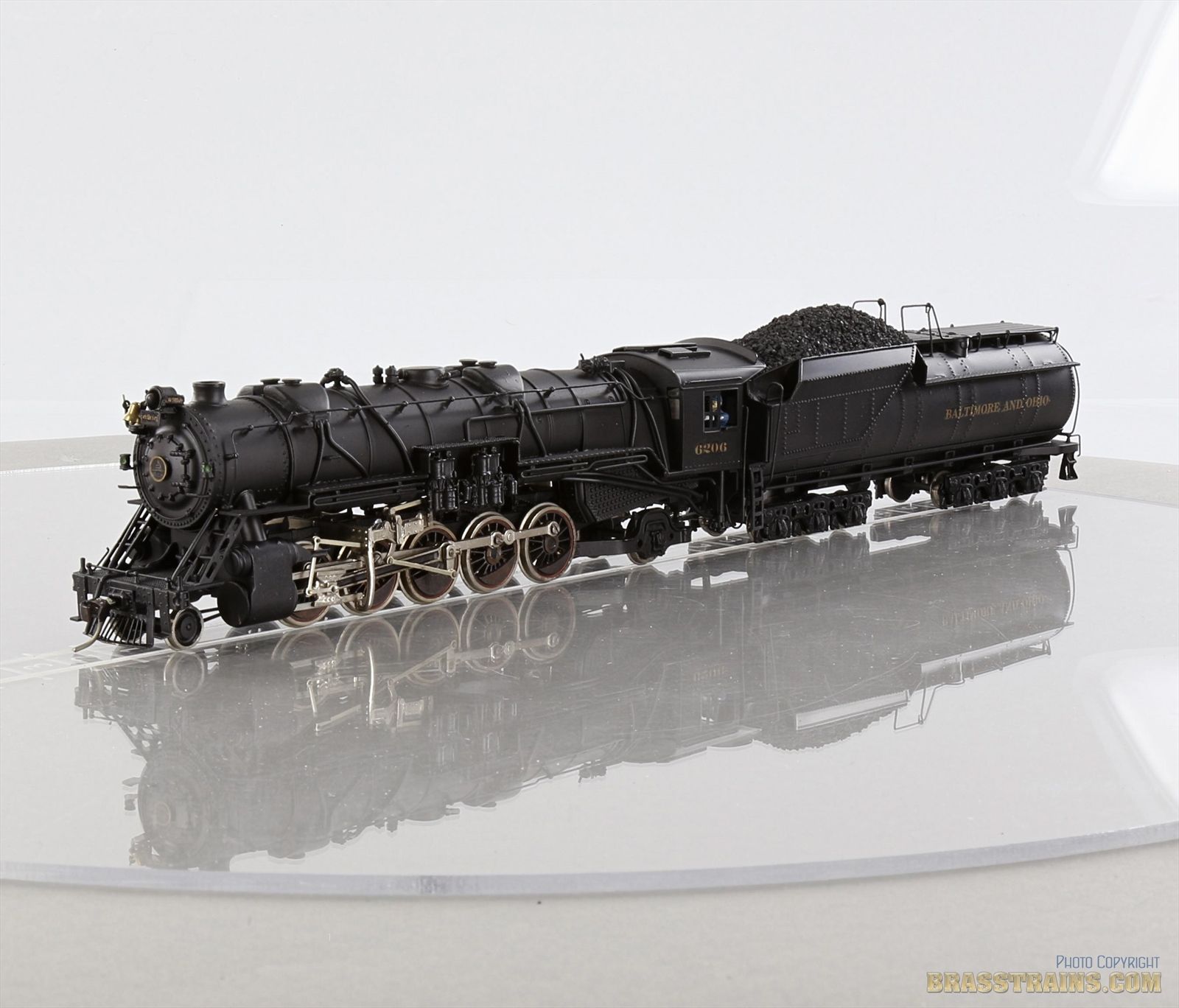 HO Scale Brass Model Locomotive - LMB Models B&O Baltimore & Ohio S-1 2 ...