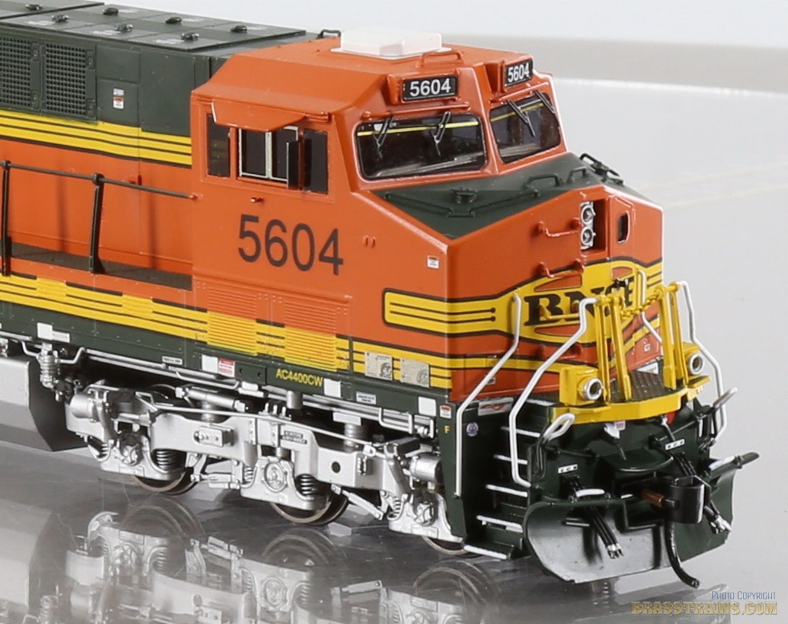 HO Scale Brass Model - Overland OMI 87010073.1 BNSF Heritage 2 AC4400CW ...