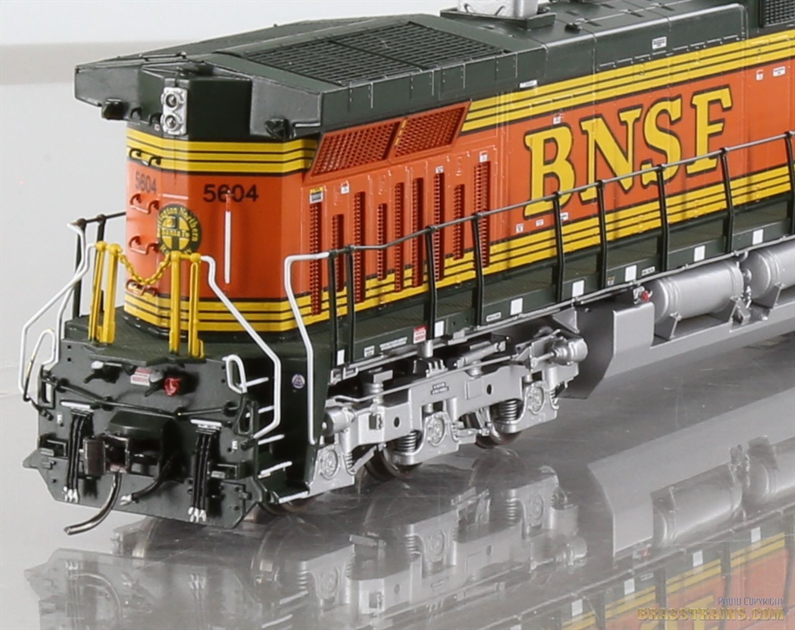 HO Scale Brass Model - Overland OMI 87010073.1 BNSF Heritage 2 AC4400CW ...