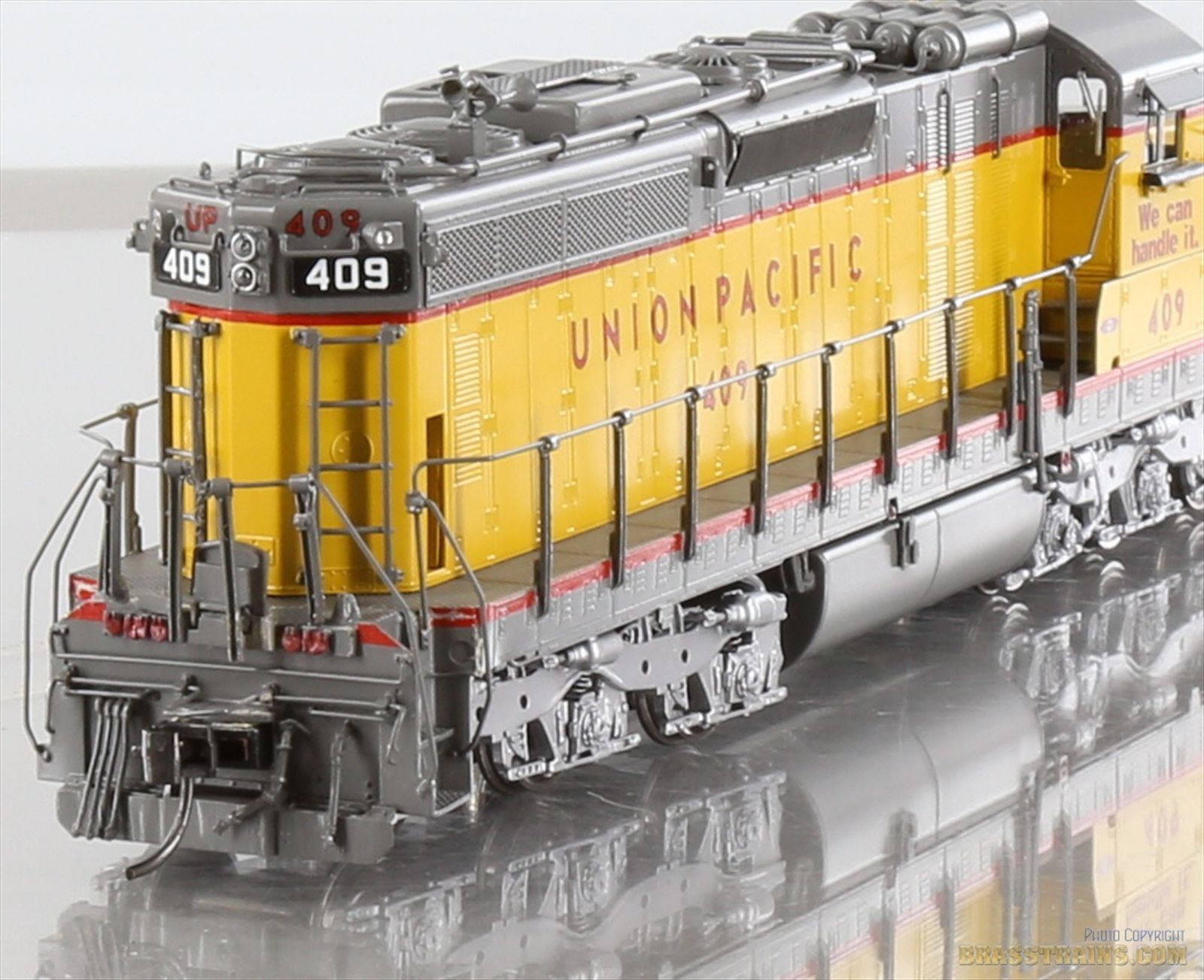 HO Brass Model Train - OMI 6764.1 UP Union Pacific SD24 Diesel #409 ...