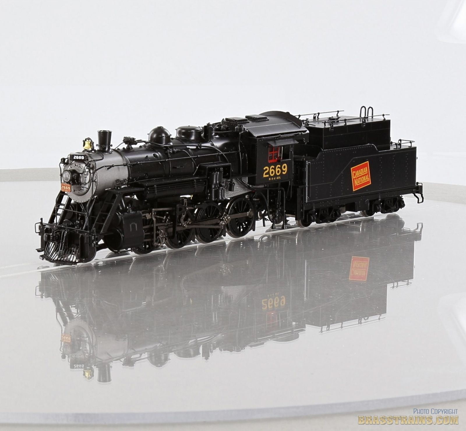 HO Brass Model Train - OMI 4555.1 Overland Boo-Rim CN CNR Canadian ...