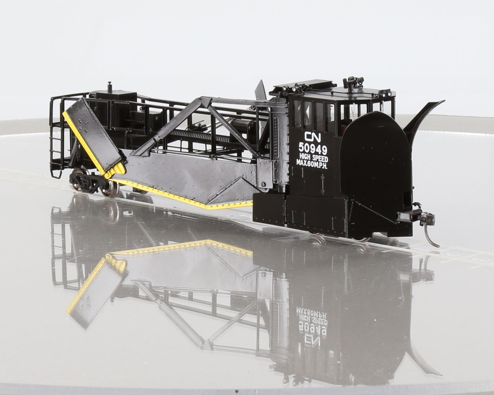 HO Brass Model Train - OMI 3512.1 CN Canadian National Jordan Spreader ...