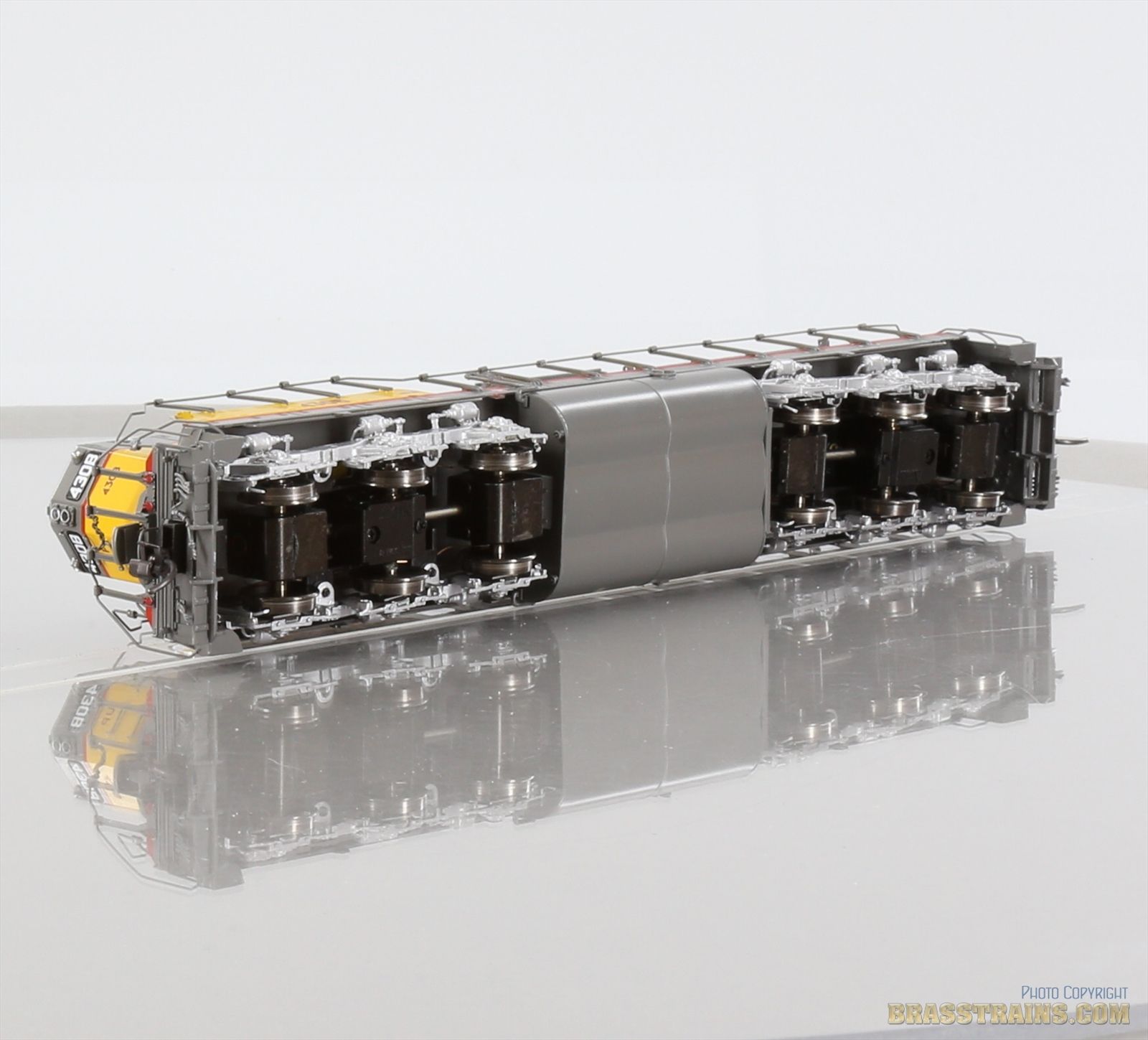 HO Brass Model Train - OMI 6766.1 Overland UP Union Pacific SD24B ...