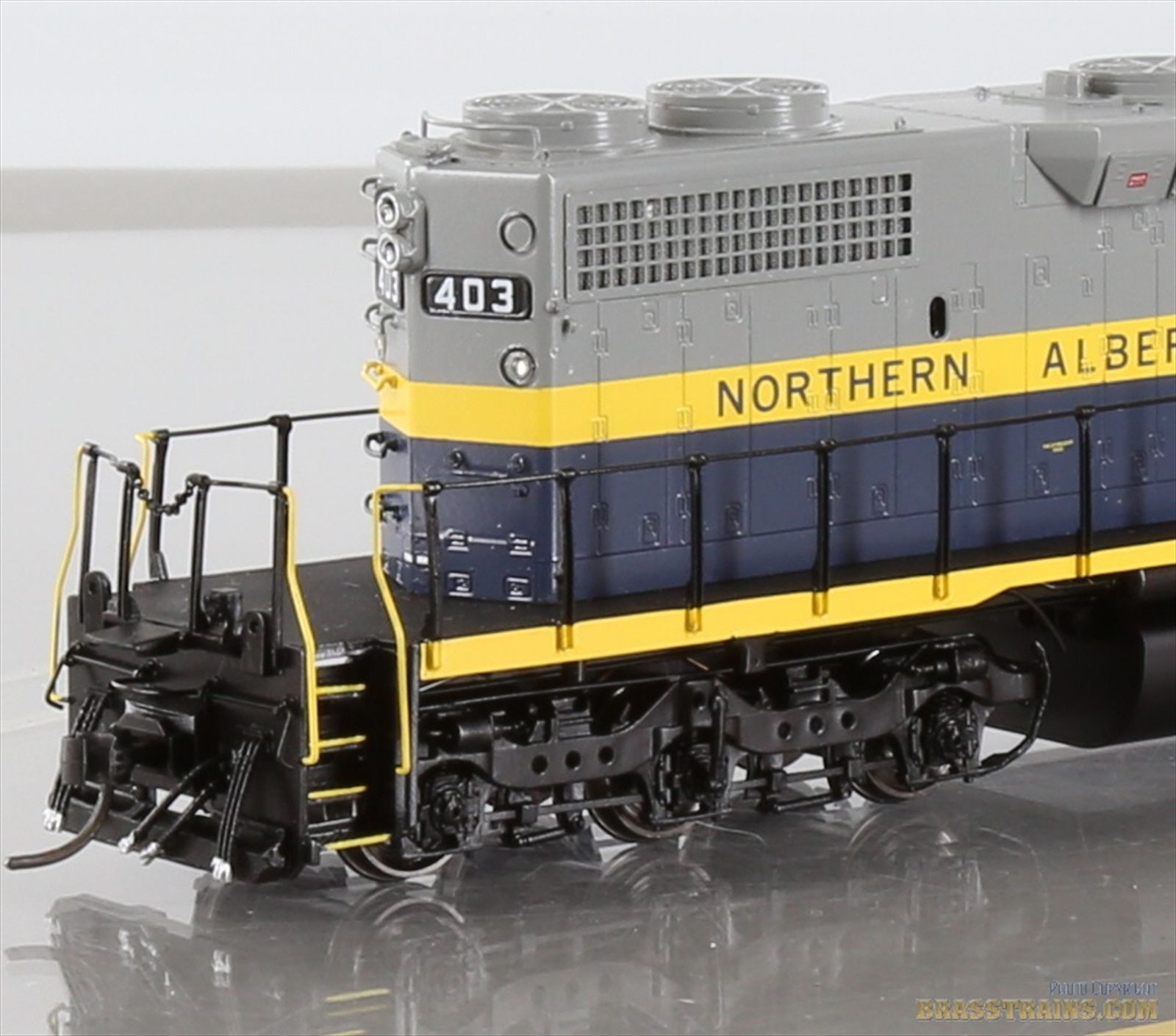 HO Brass OMI 87010012.1 Overland NAR Northern Alberta SD38-2 Diesel #403