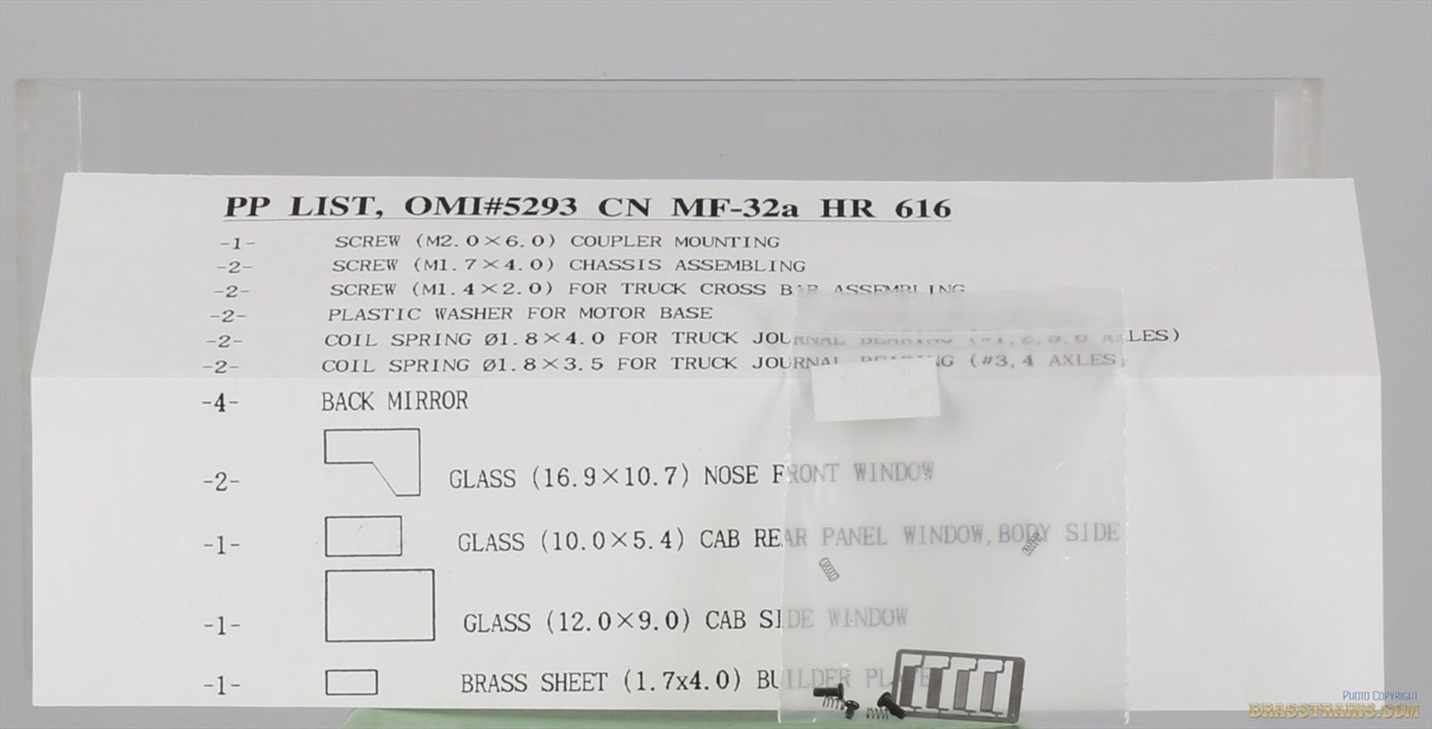 HO Brass Model Train - OMI #5293.1 Overland CNR Canadian National HR ...