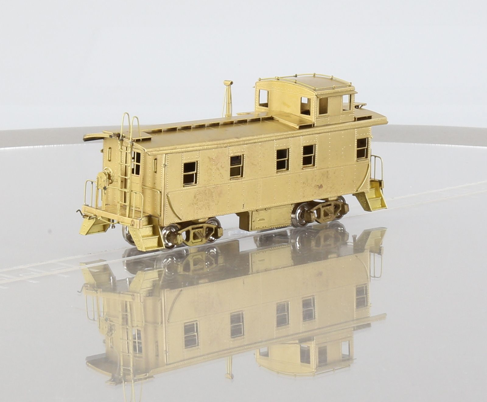 HO Scale Brass Model Train - Oriental Limited ATSF Santa Fe Caboose ...