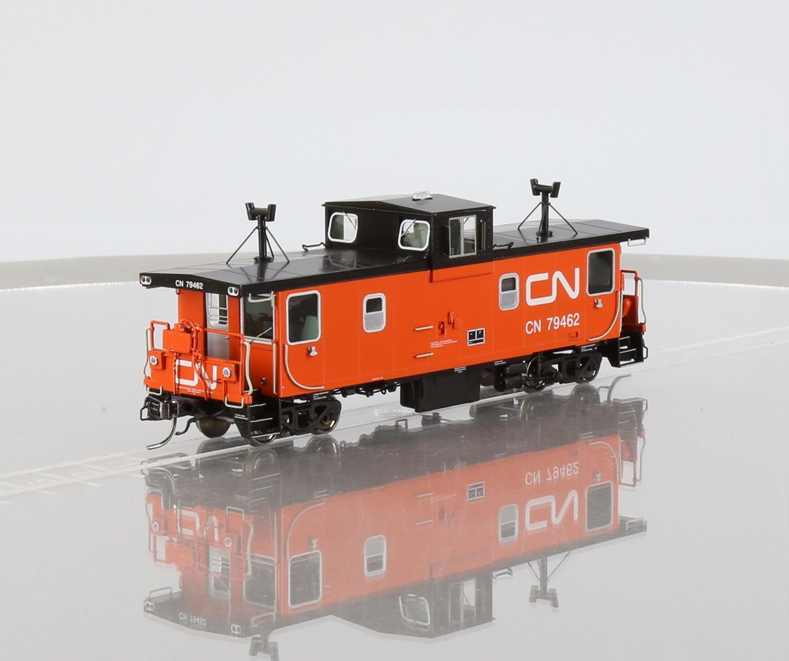 HO Scale Brass Model Train - OMI Overland AB-1700-4 CN Canadian National Pte St Charles #79462 ...