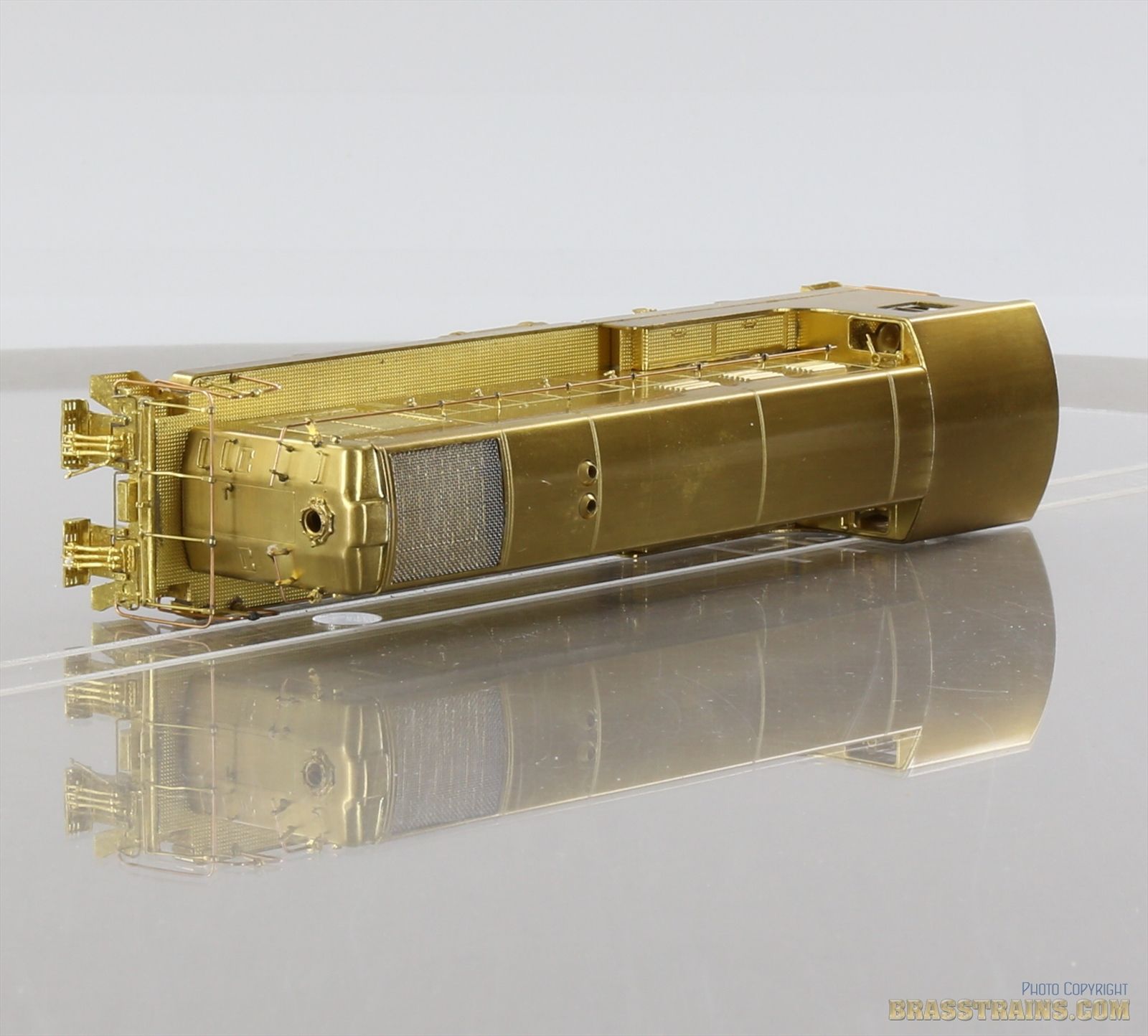 HO Scale Brass Model Train - Overland OMI 5026 ATSF Santa Fe FM H-12-44 ...