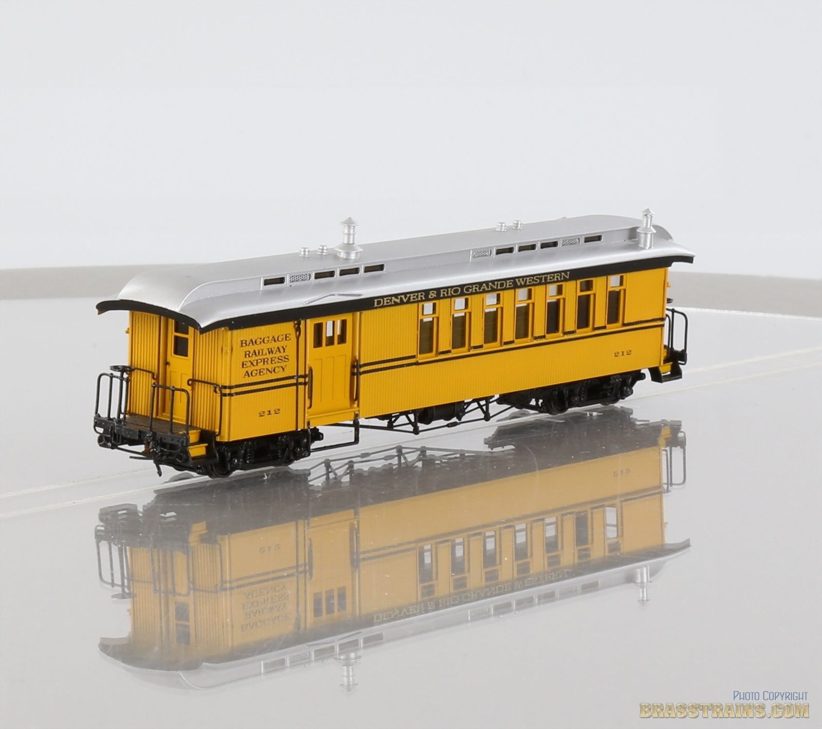 HOn3 Scale Brass Model Train - PSC Precision Scale 17282-1 Coach ...