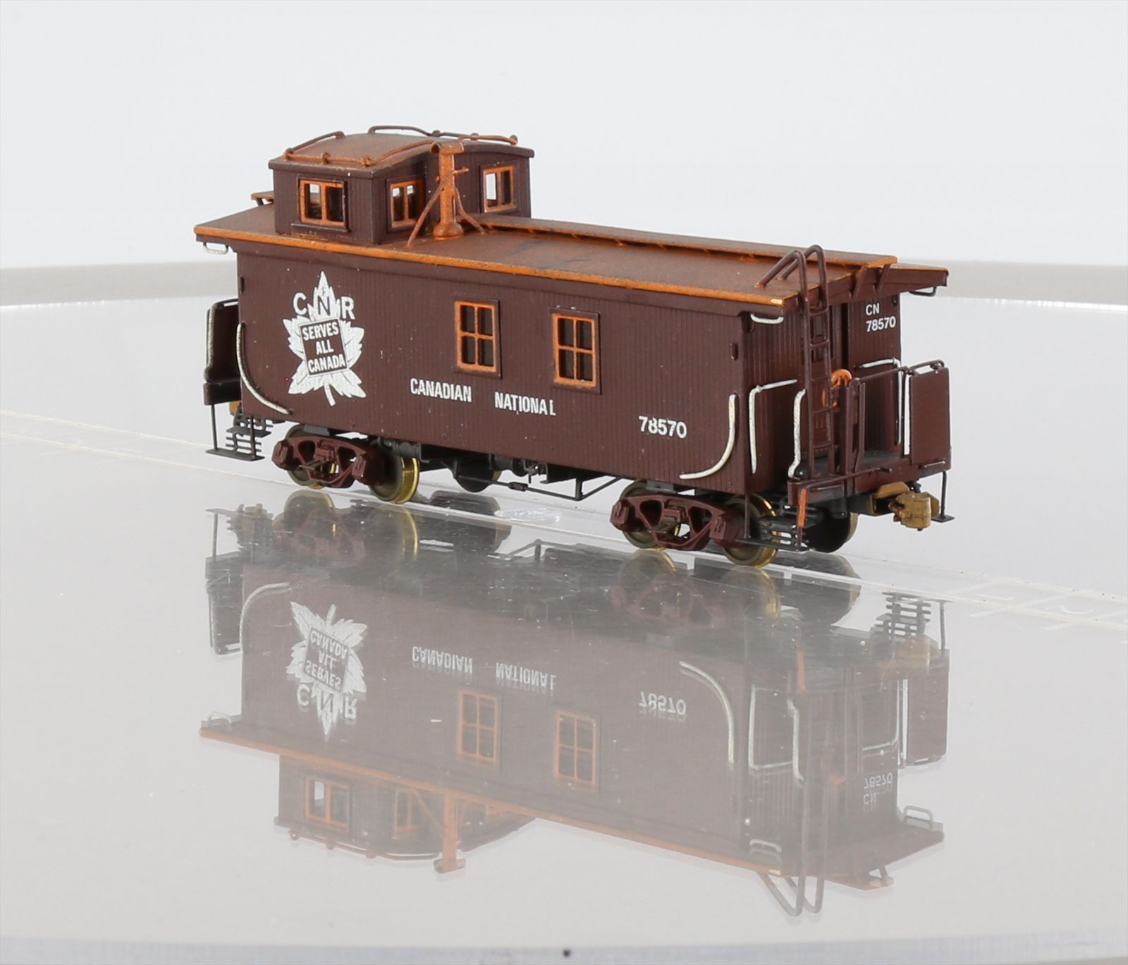 HO Scale Brass Model Train - PFM VH Van Hobbies CNR CN Canadian ...