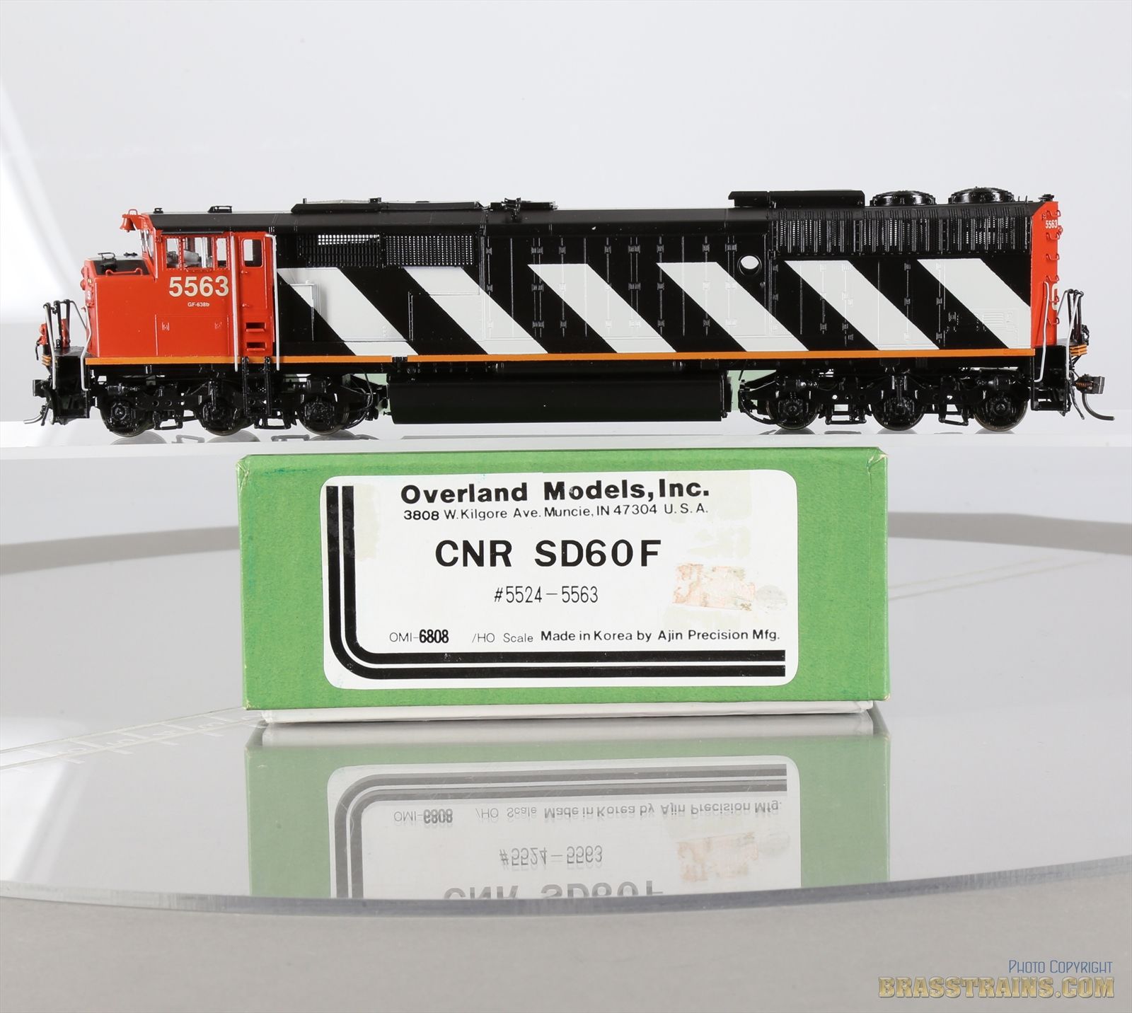 HO Brass Model Train - OMI 6808.1 Overland CNR CN Canadian National ...