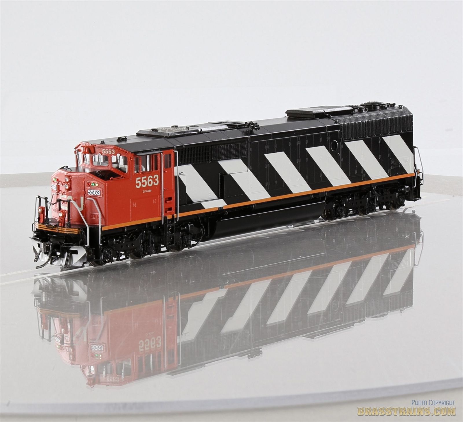 HO Brass Model Train - OMI 6808.1 Overland CNR CN Canadian National ...