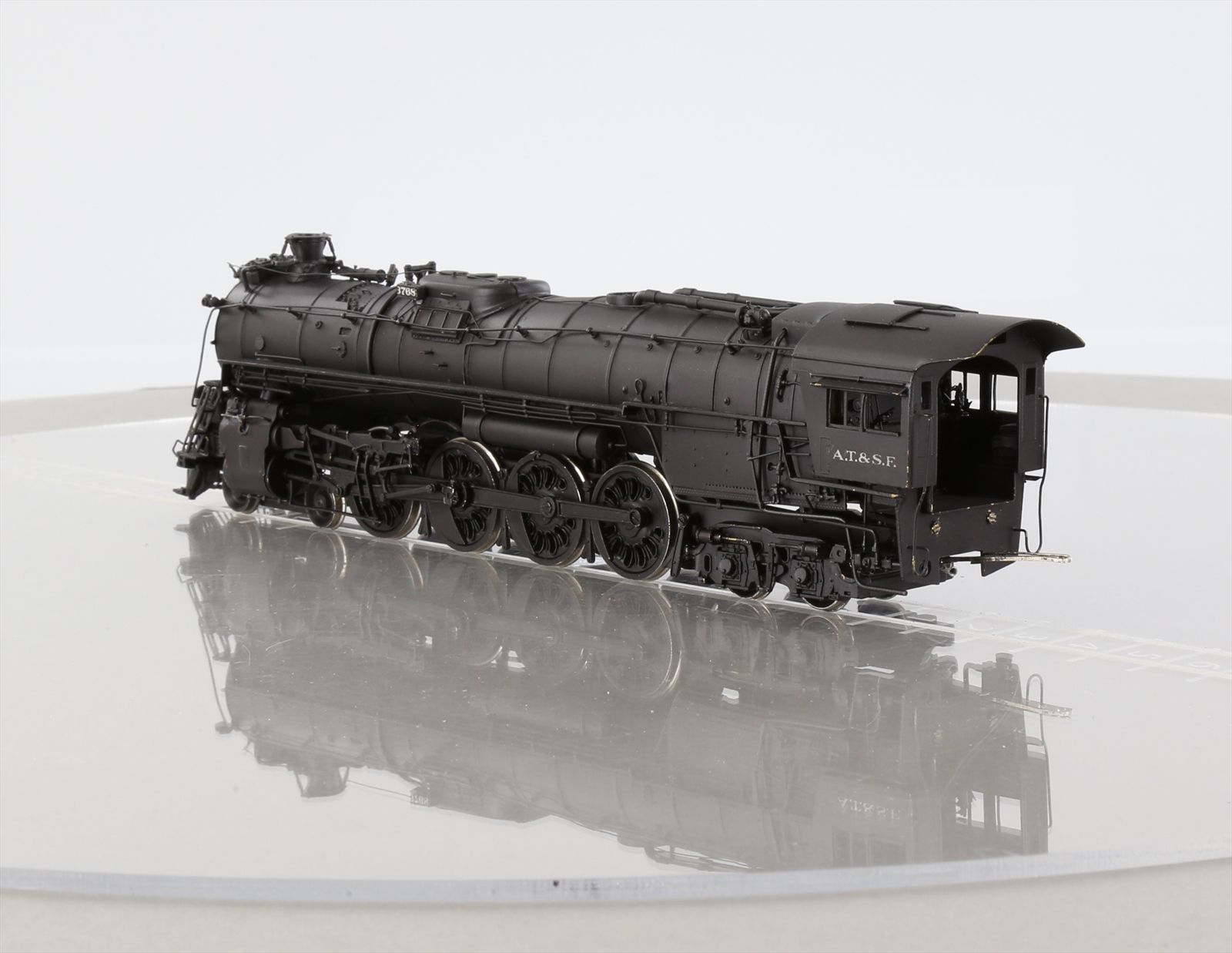 HO Brass Key Imports ATSF Santa Fe 4-8-4 3765 Class Northern Steam ...