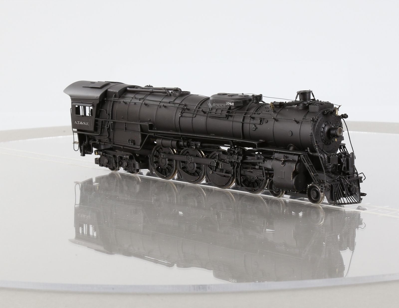 HO Brass Key Imports ATSF Santa Fe 4-8-4 3765 Class Northern Steam ...