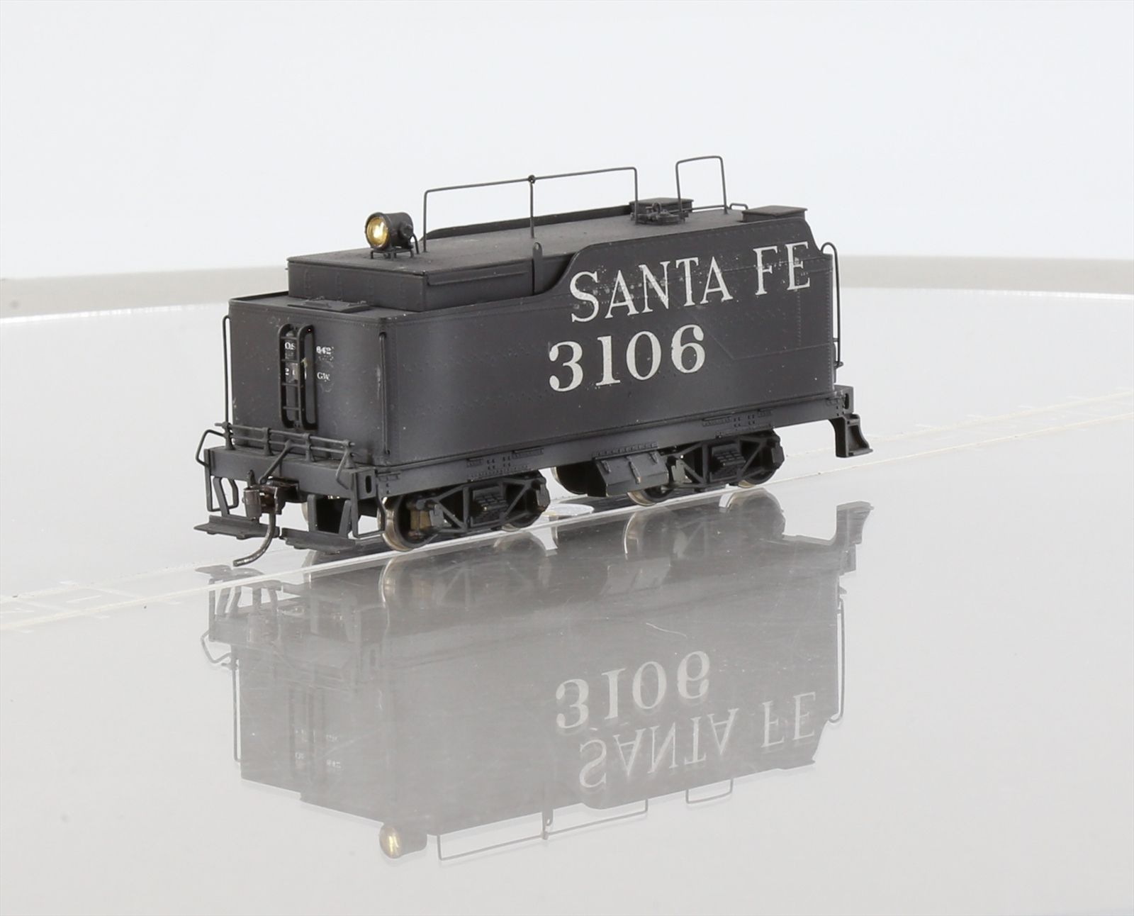 HO Brass Hallmark Models ATSF Santa Fe 2-8-2 3100 Class - Custom #3106 ...