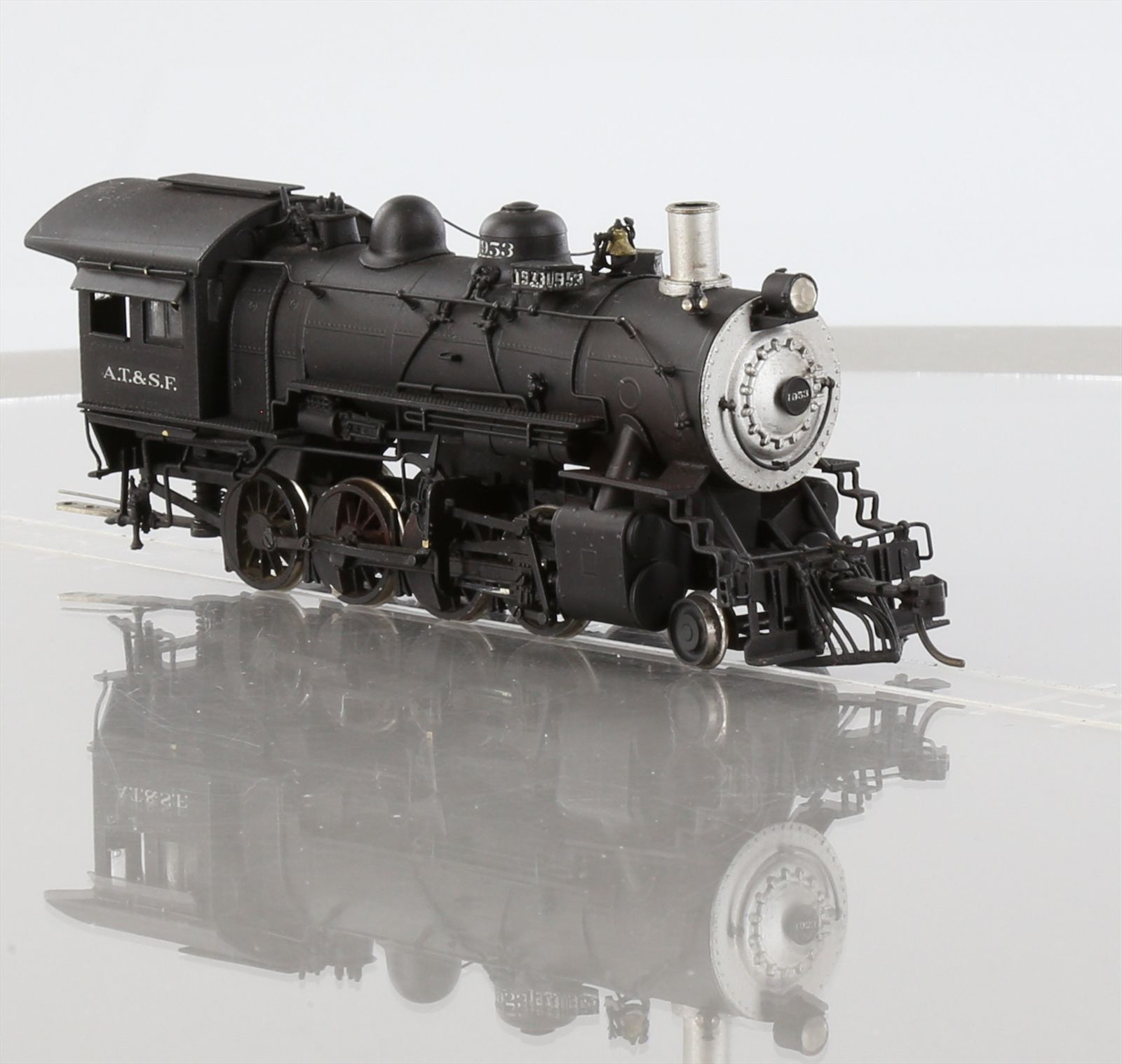 HO Scale Brass Model Steam Locomotive - Sunset Models ATSF Santa Fe ...