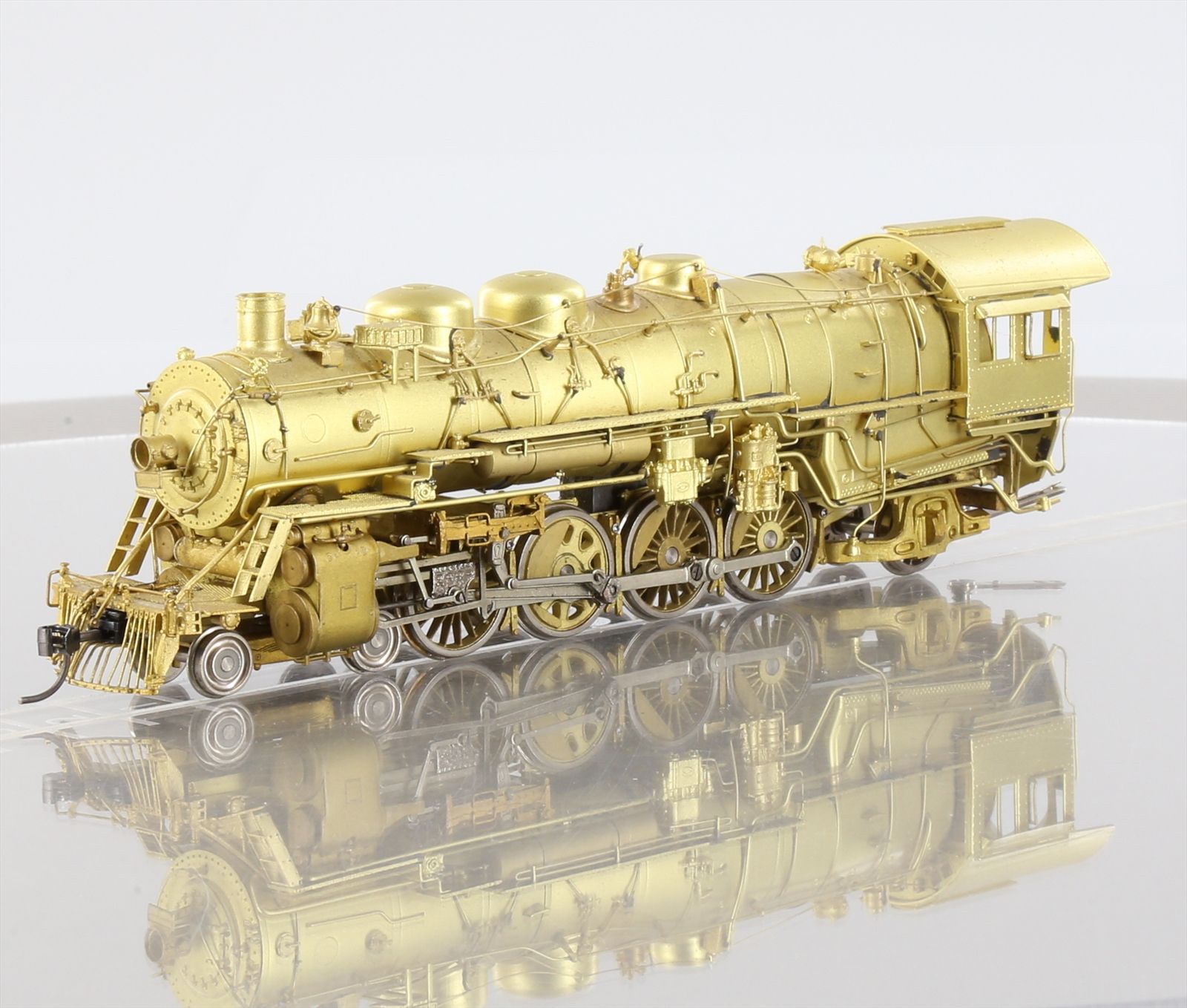 HO Brass Model Train - Sunset Models ATSF Santa Fe 4-8-2 3700 Class - 2 ...
