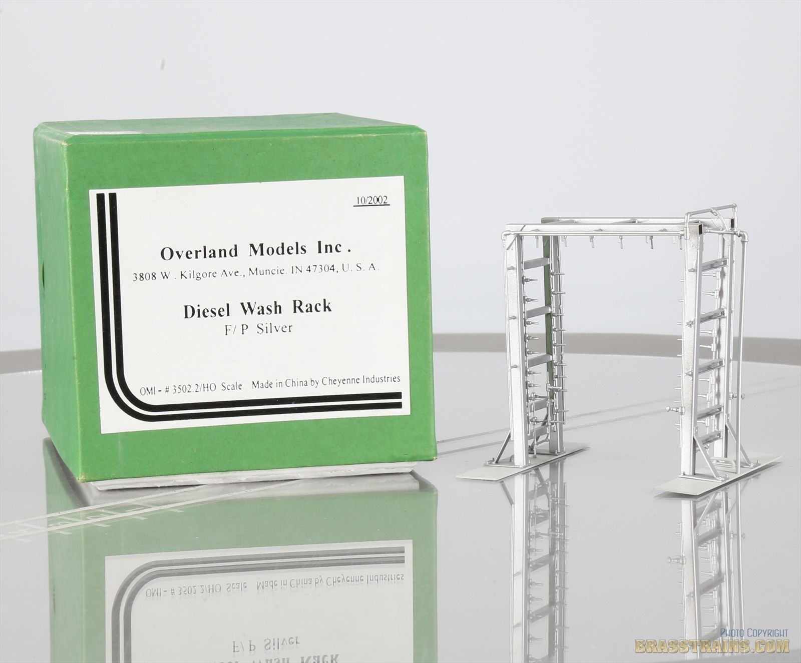 HO Scale Brass Model Structure - Overland OMI 3502.2 Diesel Wash Rack ...