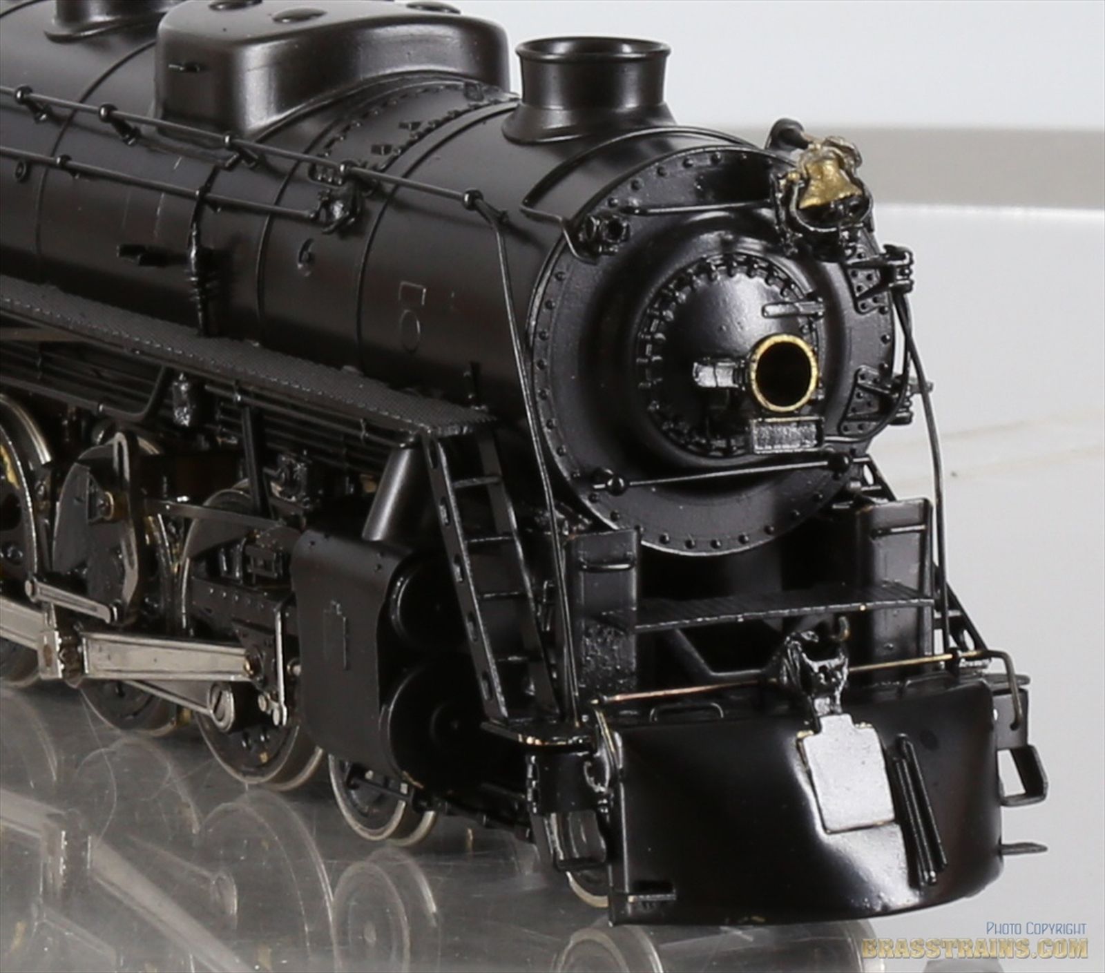 HO Scale Brass Model Train - NWSL Northwest Short Line MILW Milwaukee Road 4-8-4 S-2 #212 - Custom