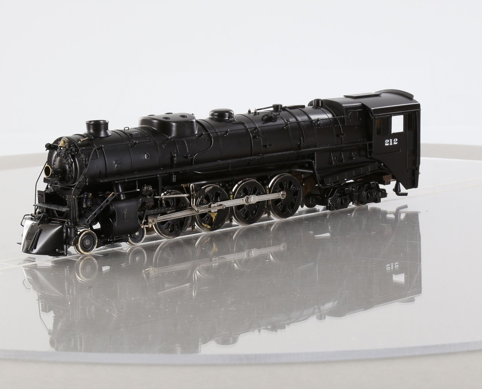 HO Scale Brass Model Train - NWSL Northwest Short Line MILW Milwaukee Road 4-8-4 S-2 #212 - Custom