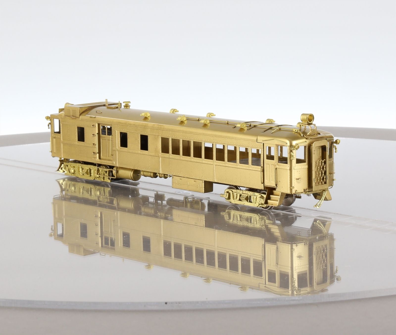 HO Scale Brass Model Train - VH Van Hobbies CN CNR E-60 Gas Electric ...