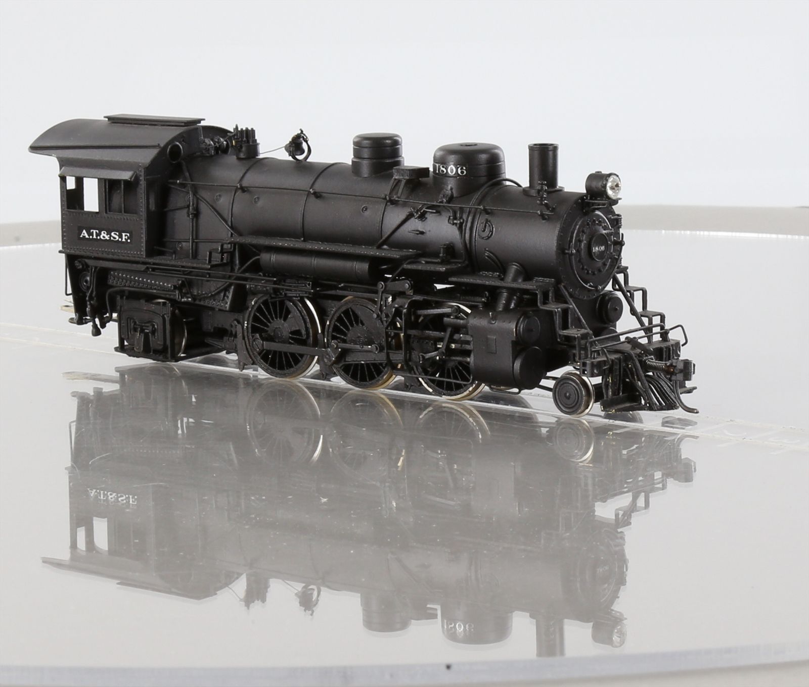 HO Scale Brass Model Train - Balboa Scale Models A&TSF Santa Fe 2-6-2 ...