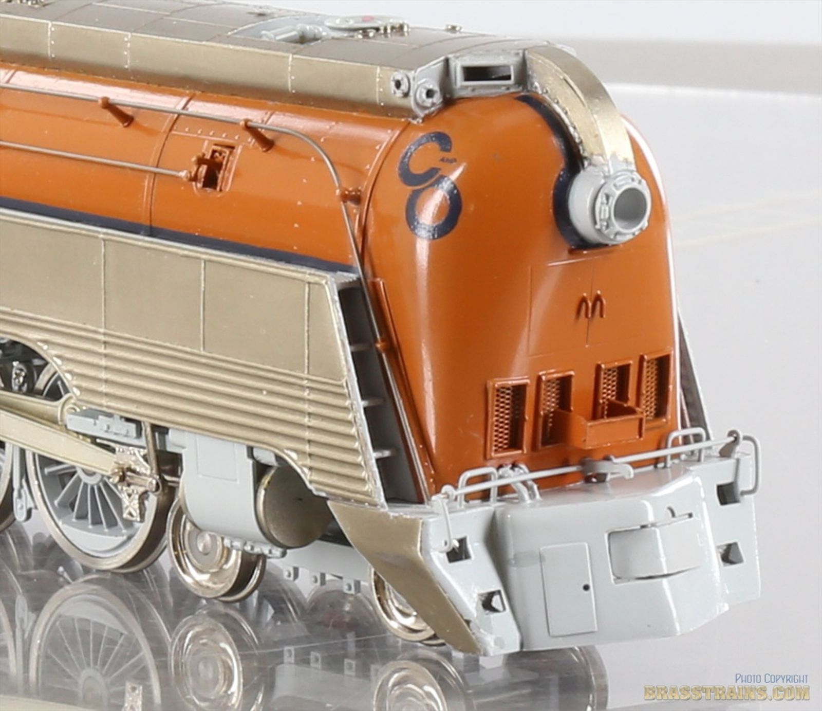 HO Scale Brass Model Train - PSC 15890-1 Precision Scale C&O Chesapeake ...