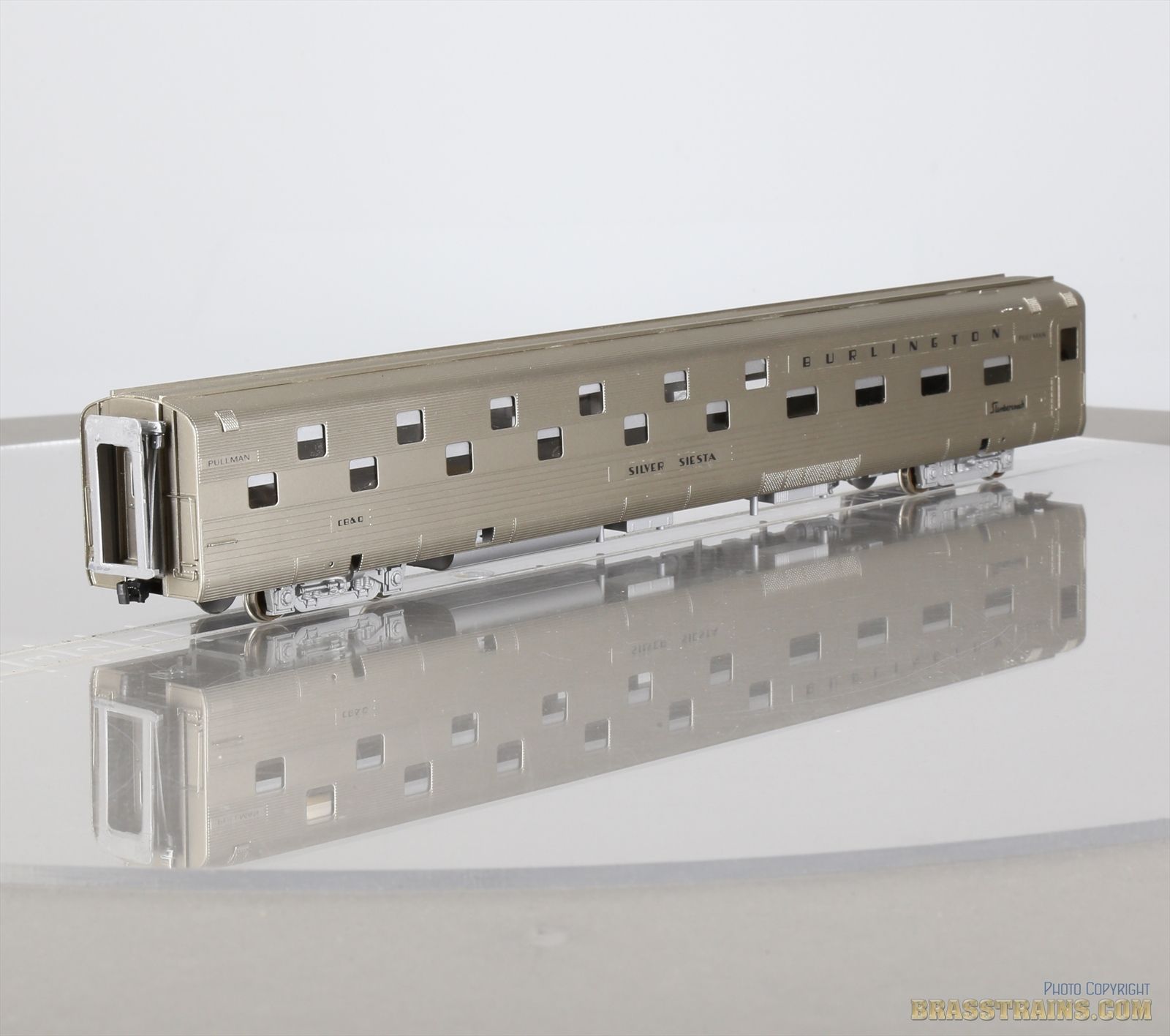 HO Scale Brass Model Train - Oriental Limited 4900 CB&Q Chicago ...