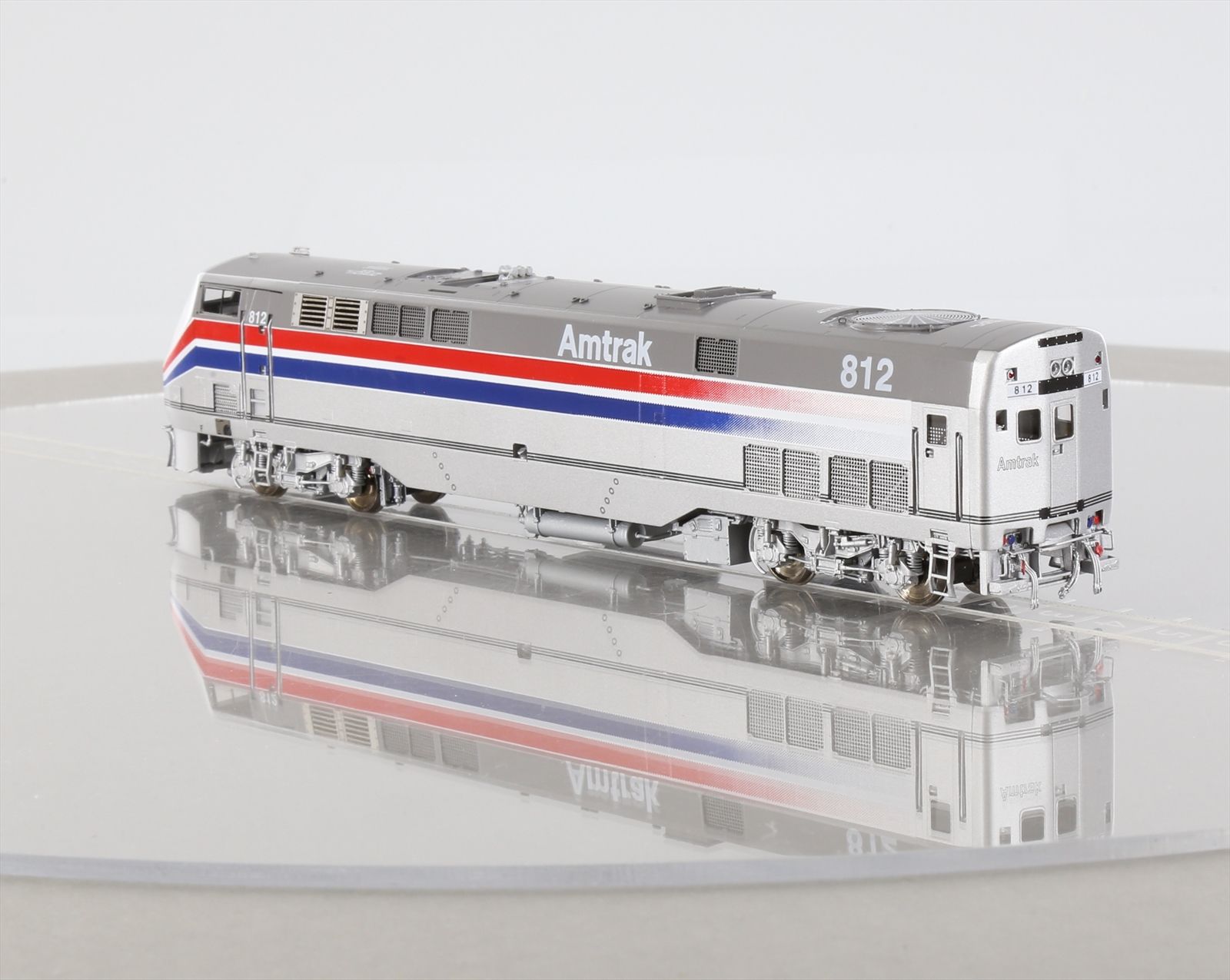 HO Scale Brass Model Train - OMI 5403.1 Overland Amtrak AMD-103 Genesis ...