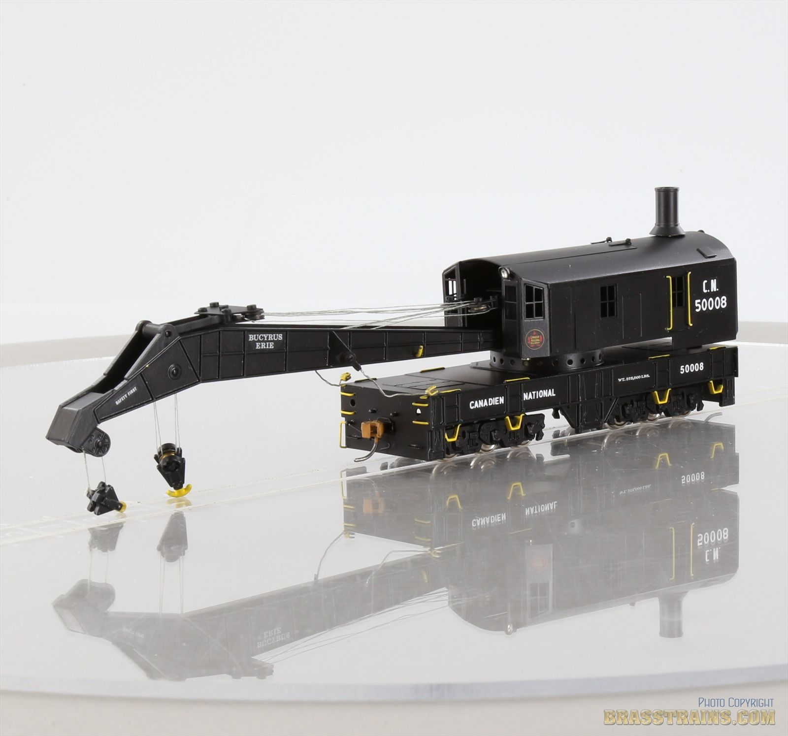 HO Brass Model - Lambert CNR CN Canadian National Bucyrus-Erie 250-Ton ...
