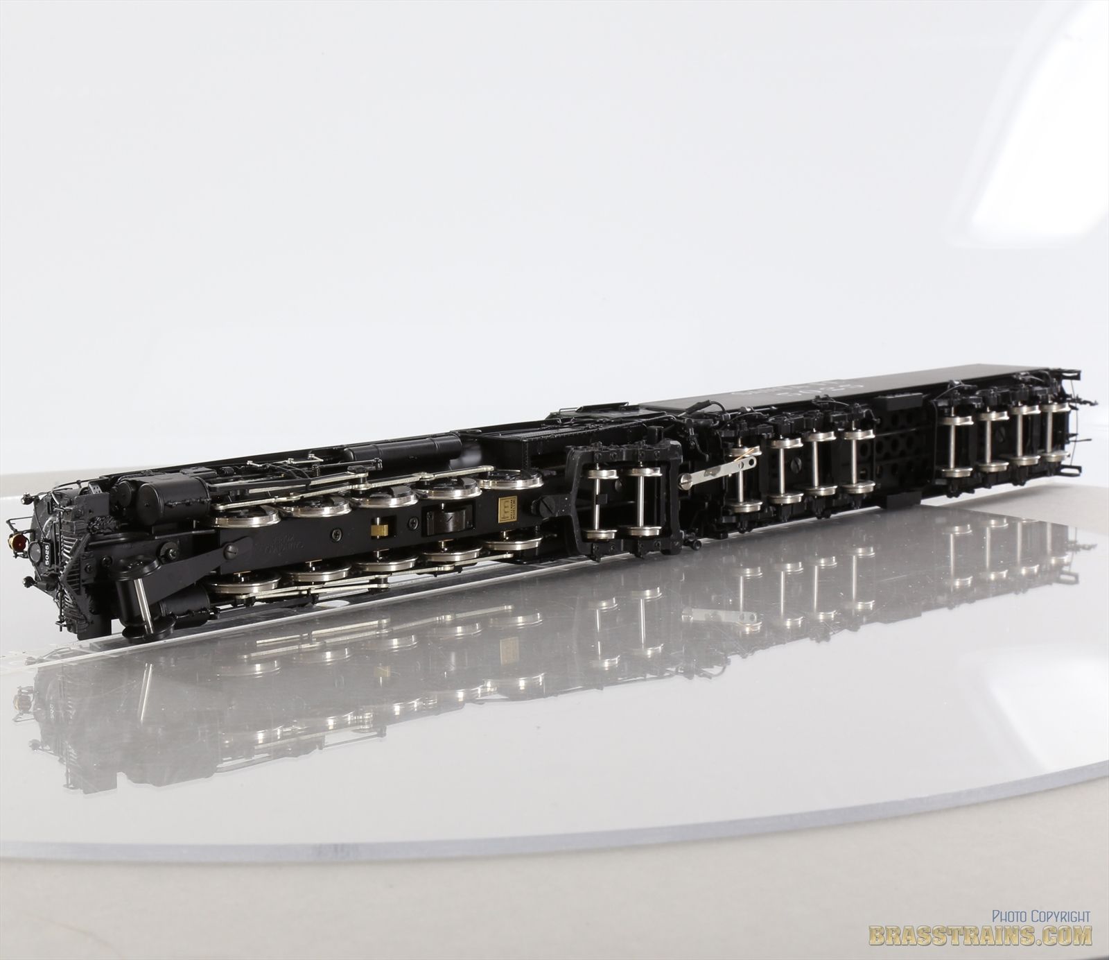 HO Scale Brass Model Train - Hallmark HM Super Crown ATSF Santa Fe 2-10 ...