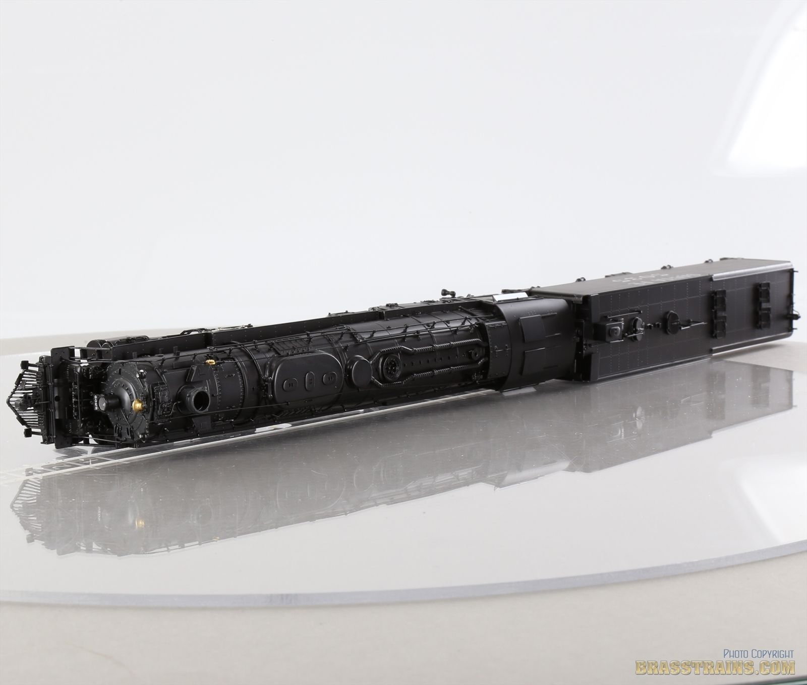 HO Scale Brass Model Train - Hallmark HM Super Crown ATSF Santa Fe 2-10 ...