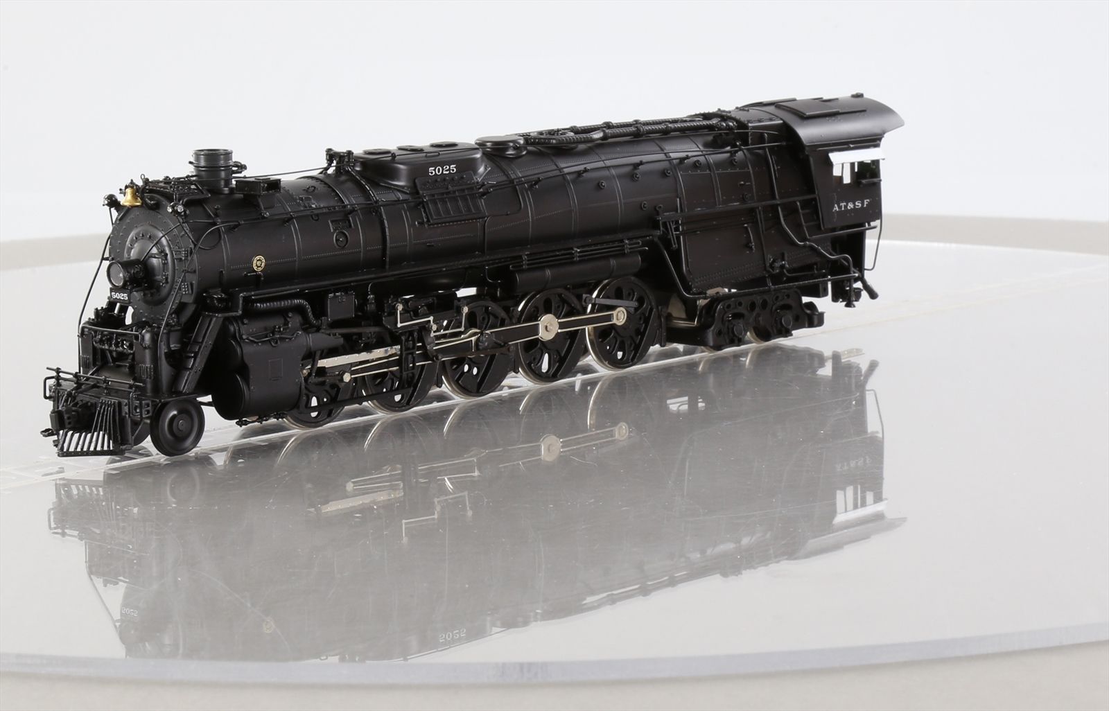 HO Scale Brass Model Train - Hallmark HM Super Crown ATSF Santa Fe 2-10 ...