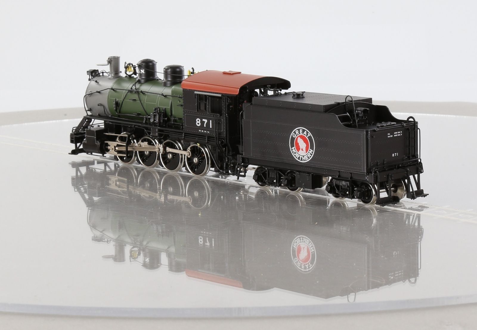 HO Scale Brass Model Train - W&R GN Great Northern 0-8-0 C-5 #871 ...