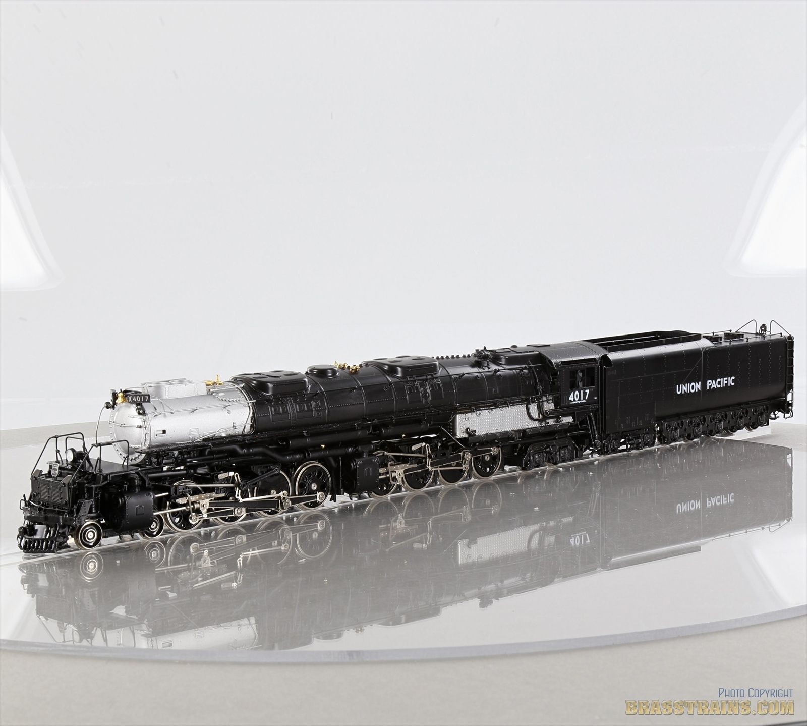 HO Scale Brass Model Train - Overland OMI 1543.1 UP Union Pacific 4-8-8-4 BIG BOY #4017 ...
